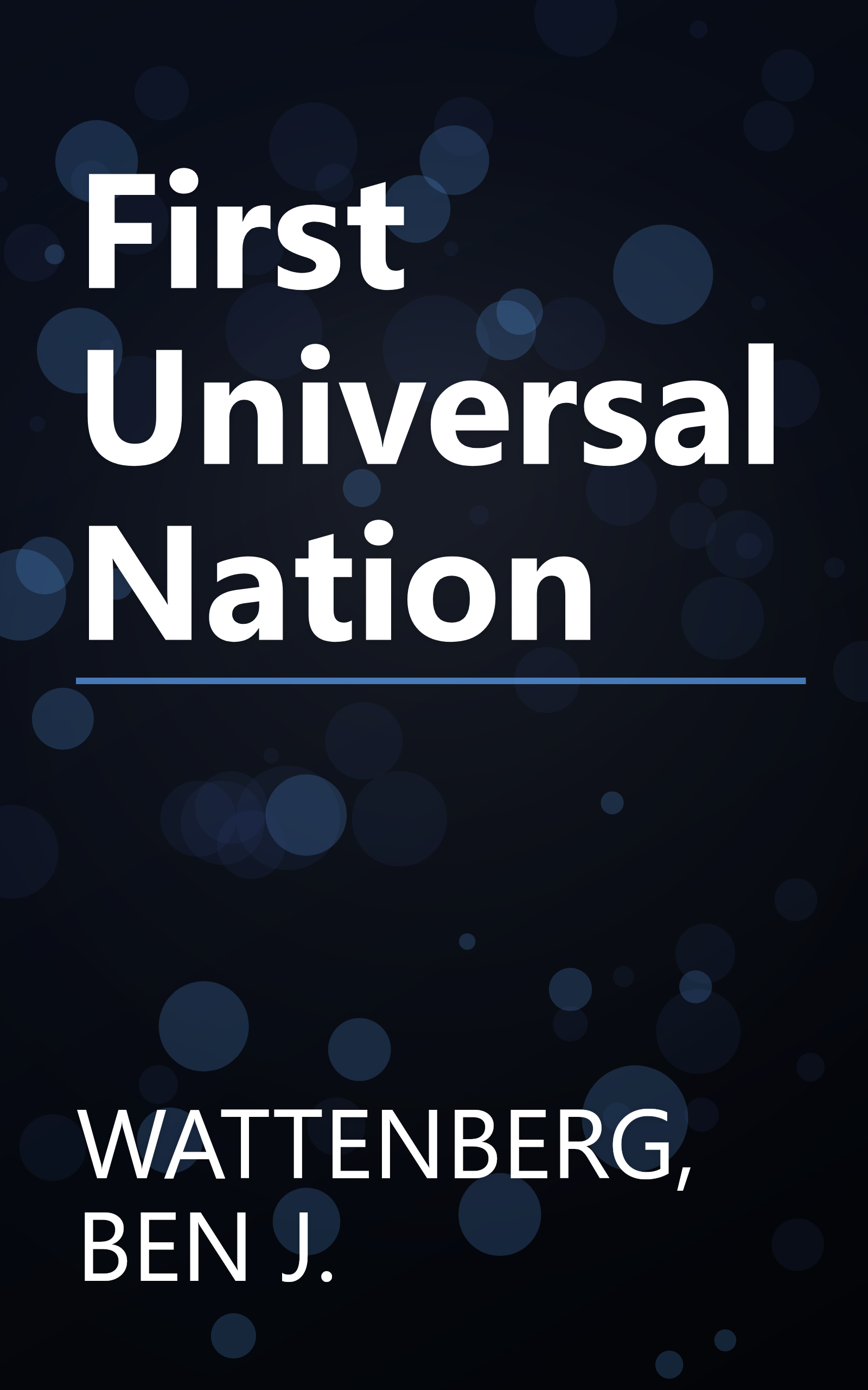 First Universal Nation book cover