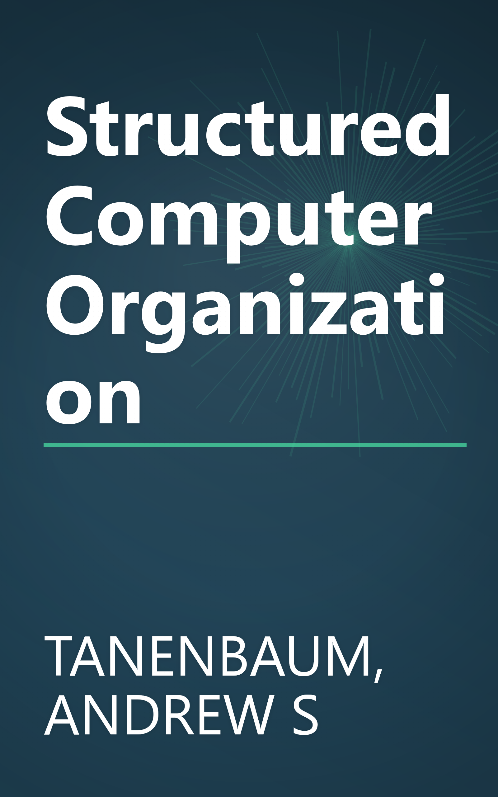 Structured Computer Organization book cover