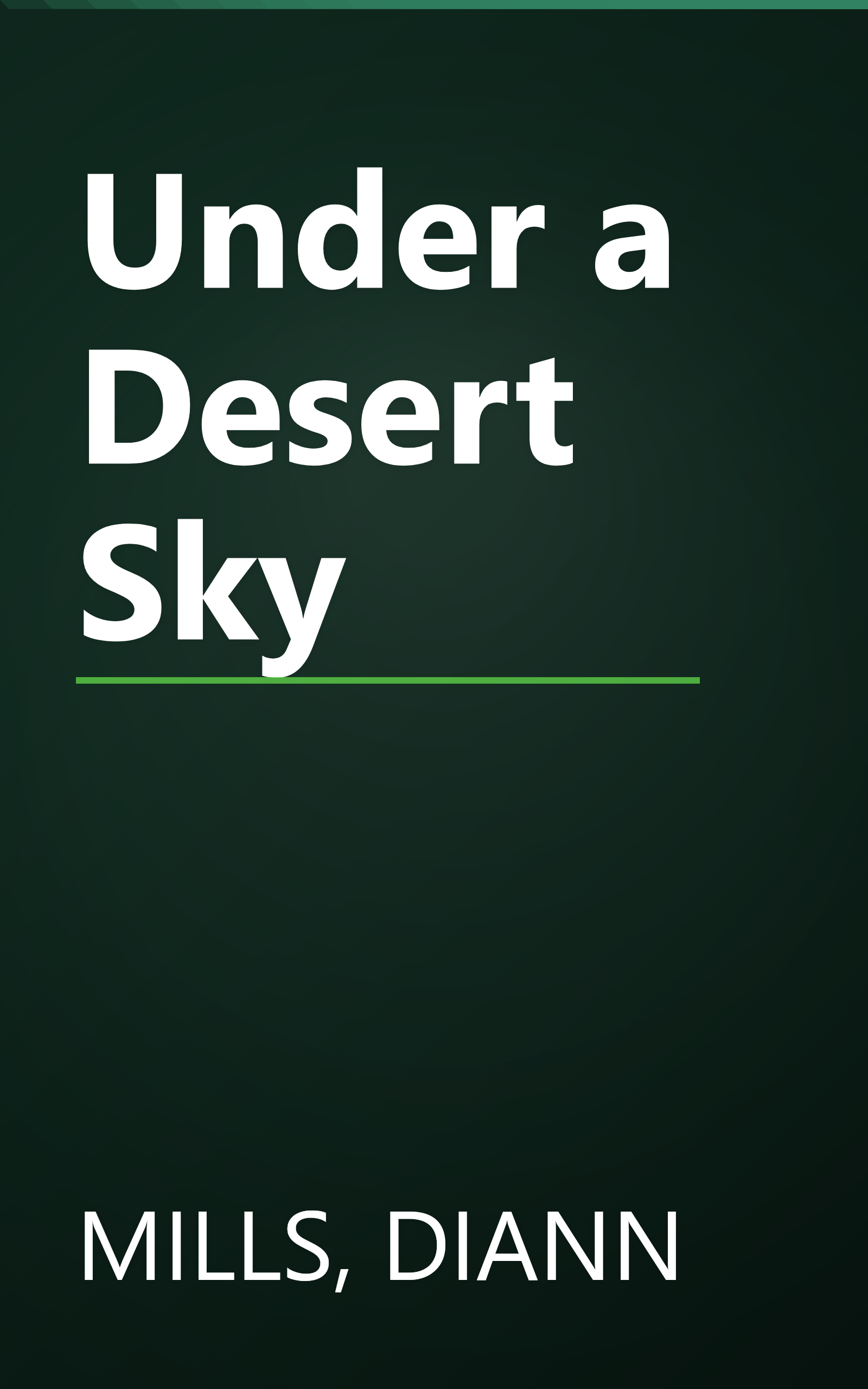 Under a Desert Sky book cover