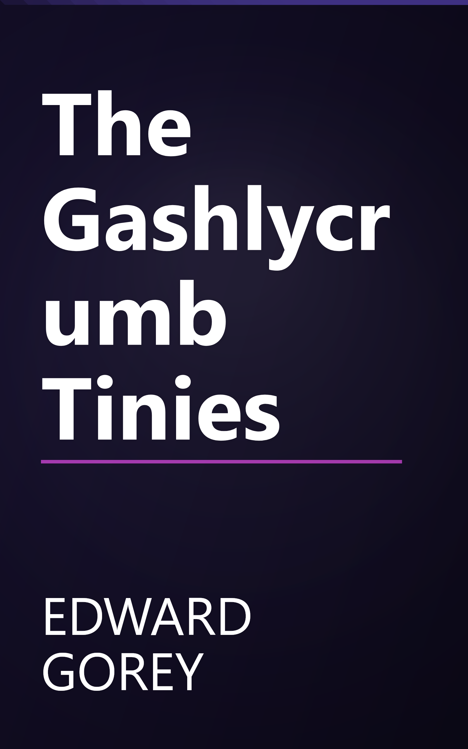 The Gashlycrumb Tinies book cover