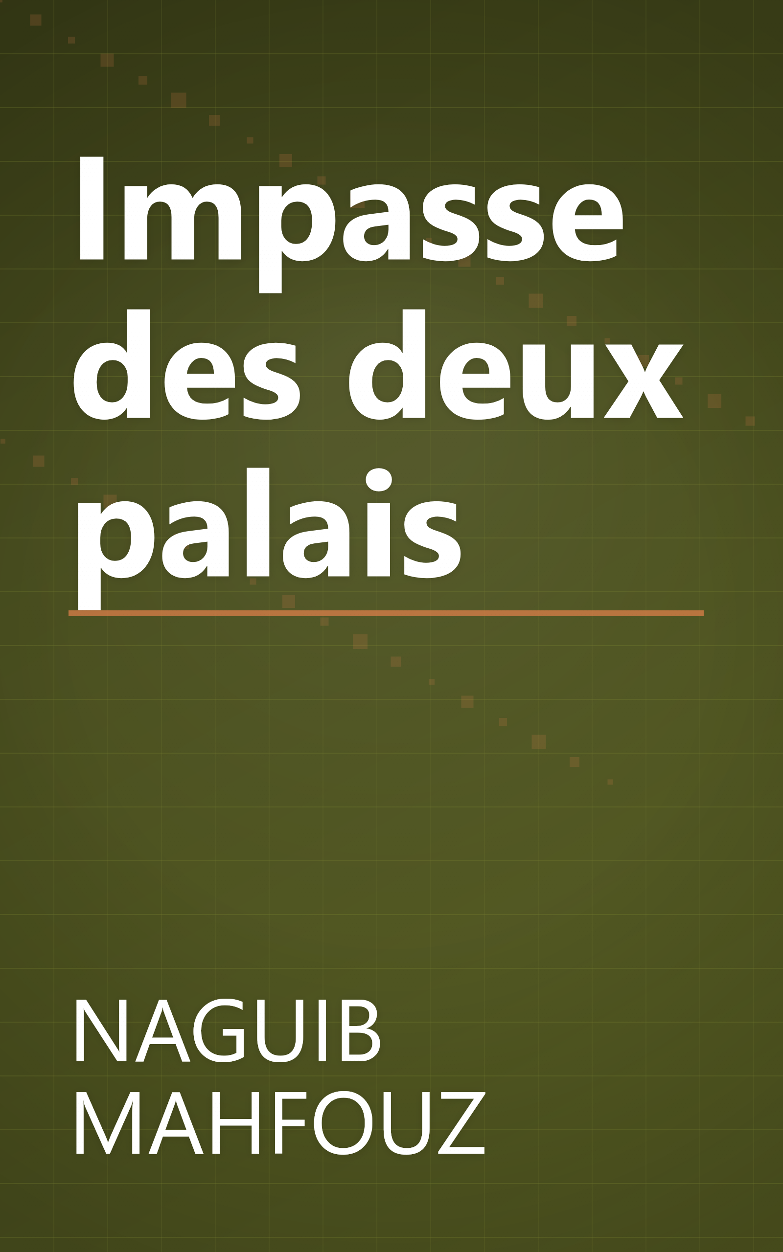 Impasse des deux palais book cover