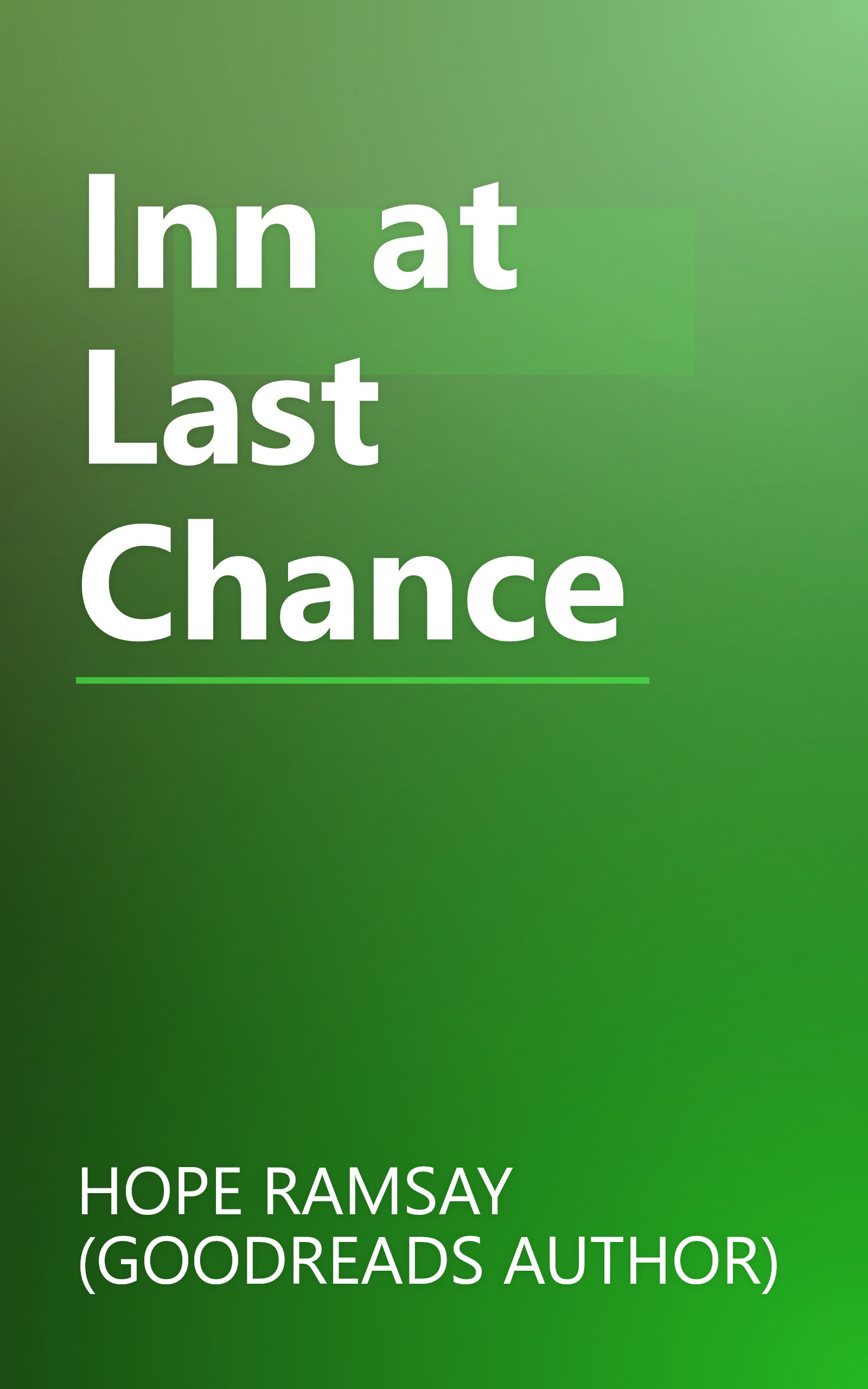 Inn at Last Chance book cover