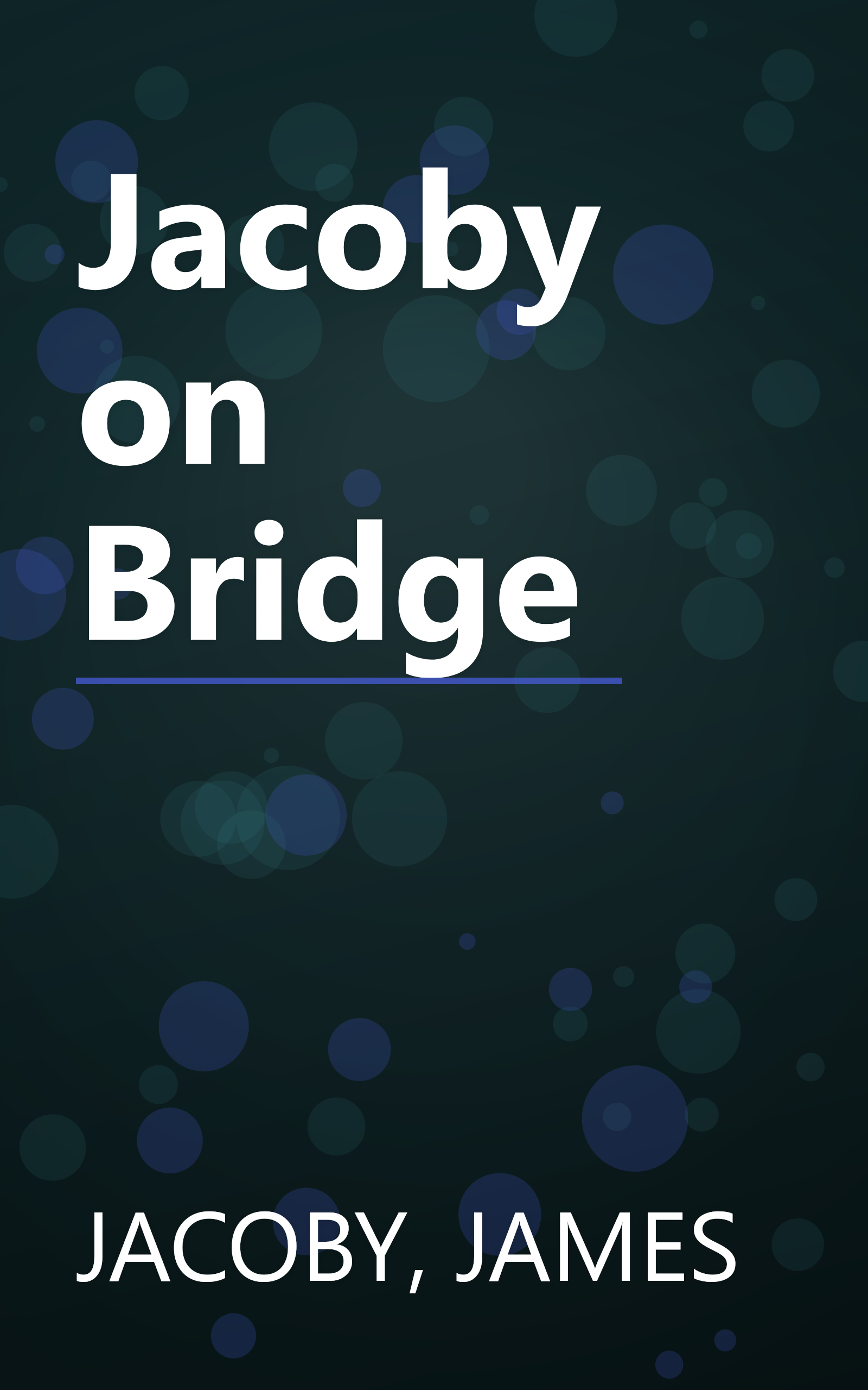 Jacoby on Bridge book cover