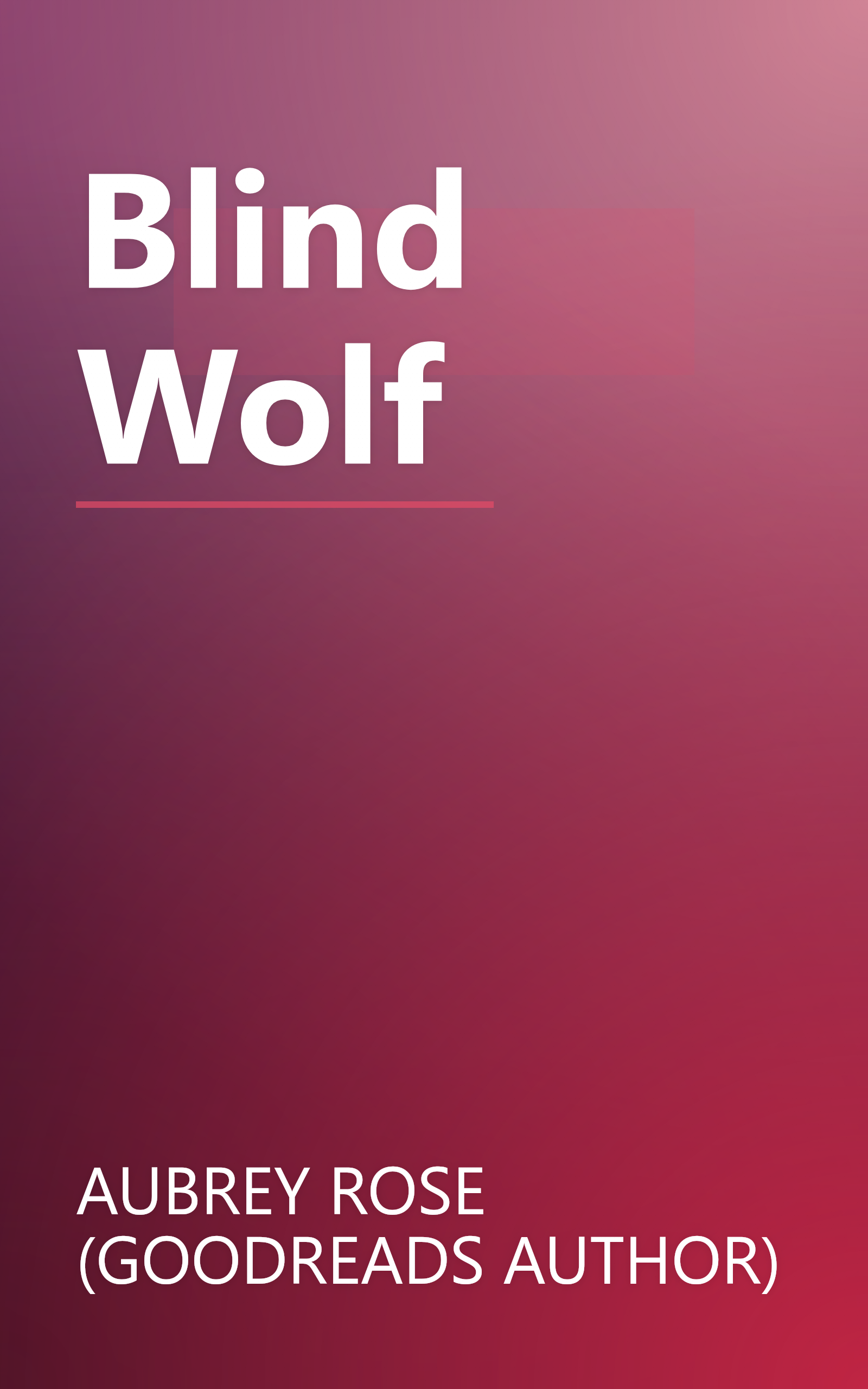 Blind Wolf book cover