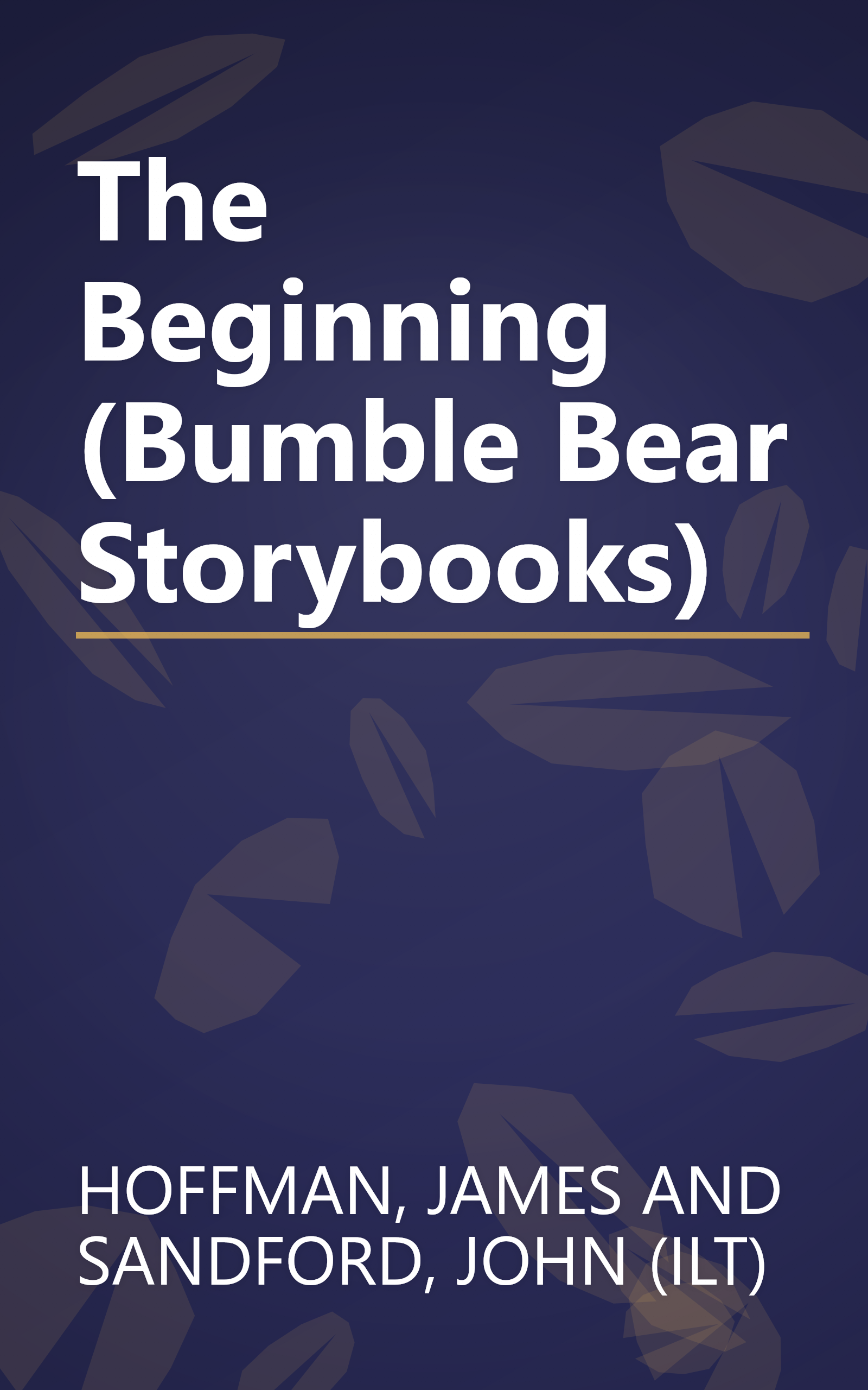 The Beginning (Bumble Bear Storybooks) book cover
