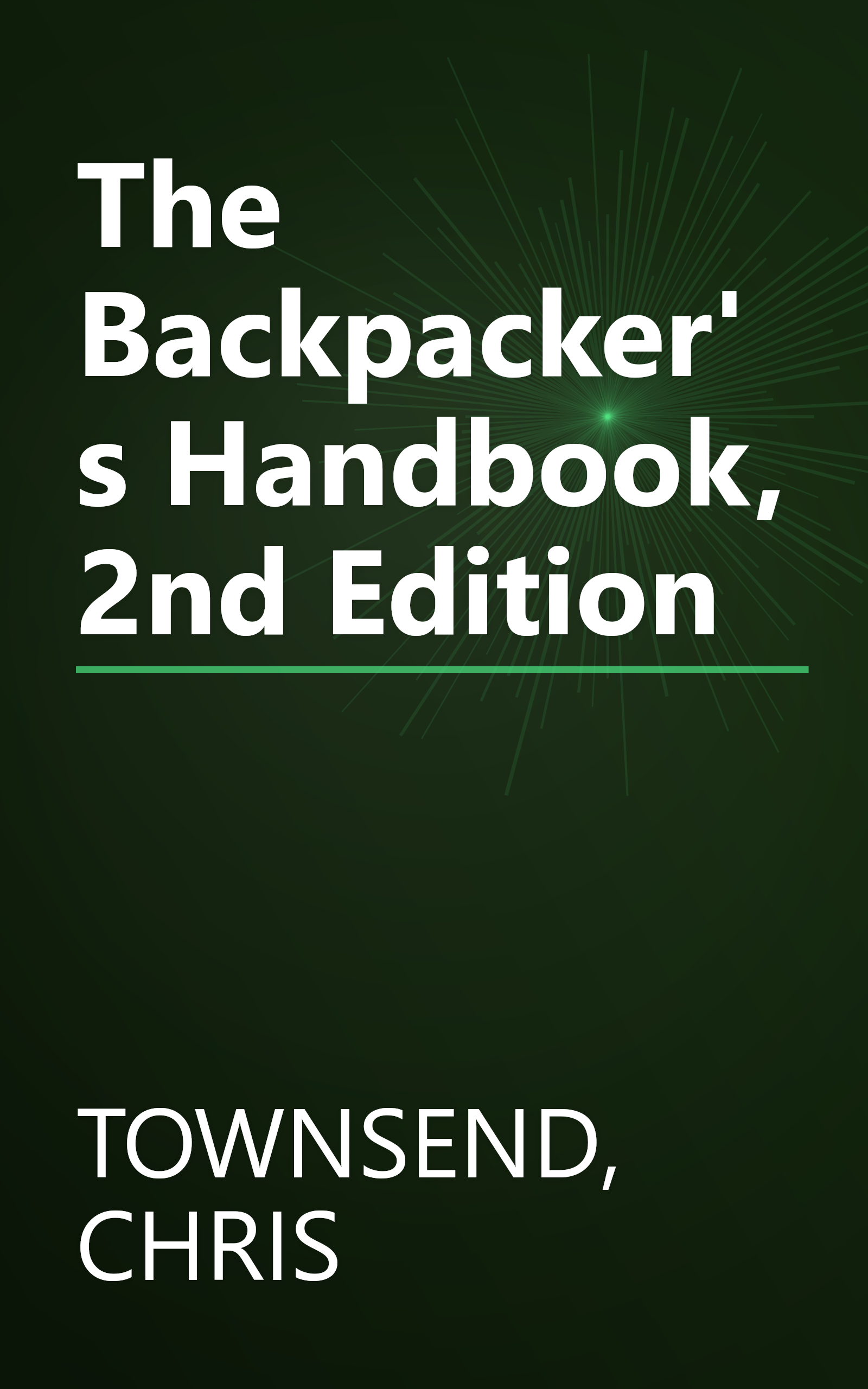 The Backpacker's Handbook, 2nd Edition book cover