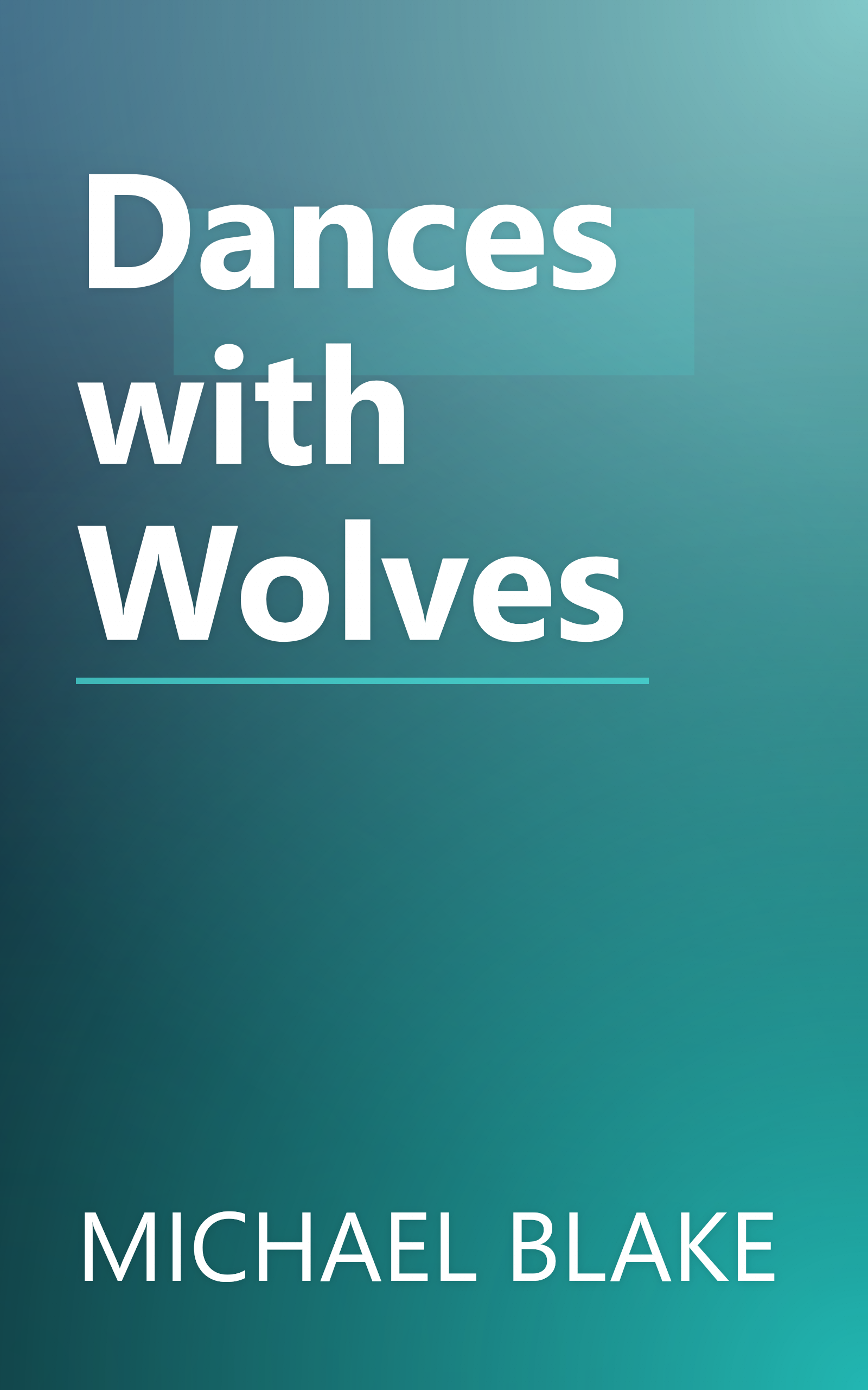 Dances with Wolves book cover