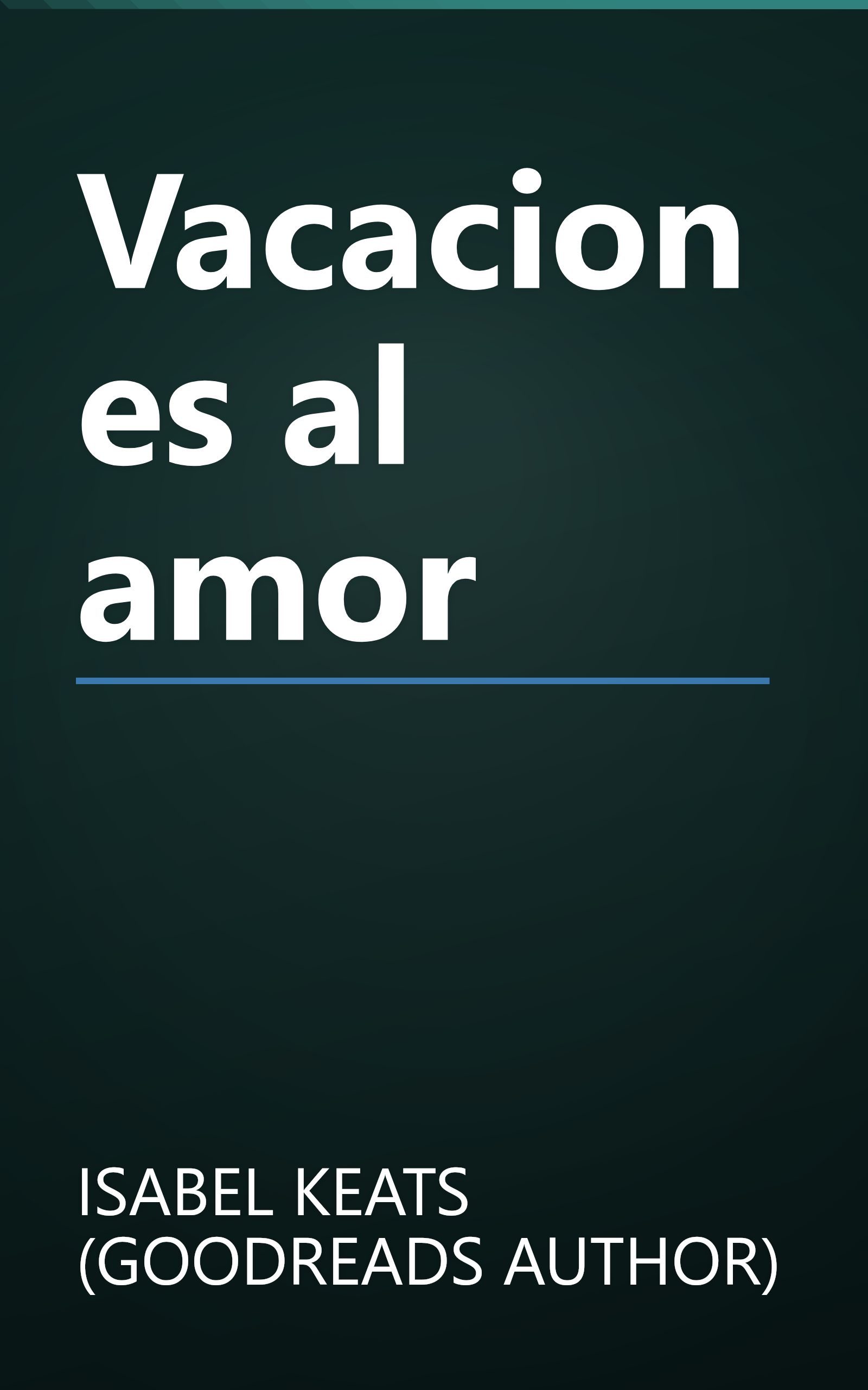 Vacaciones al amor book cover