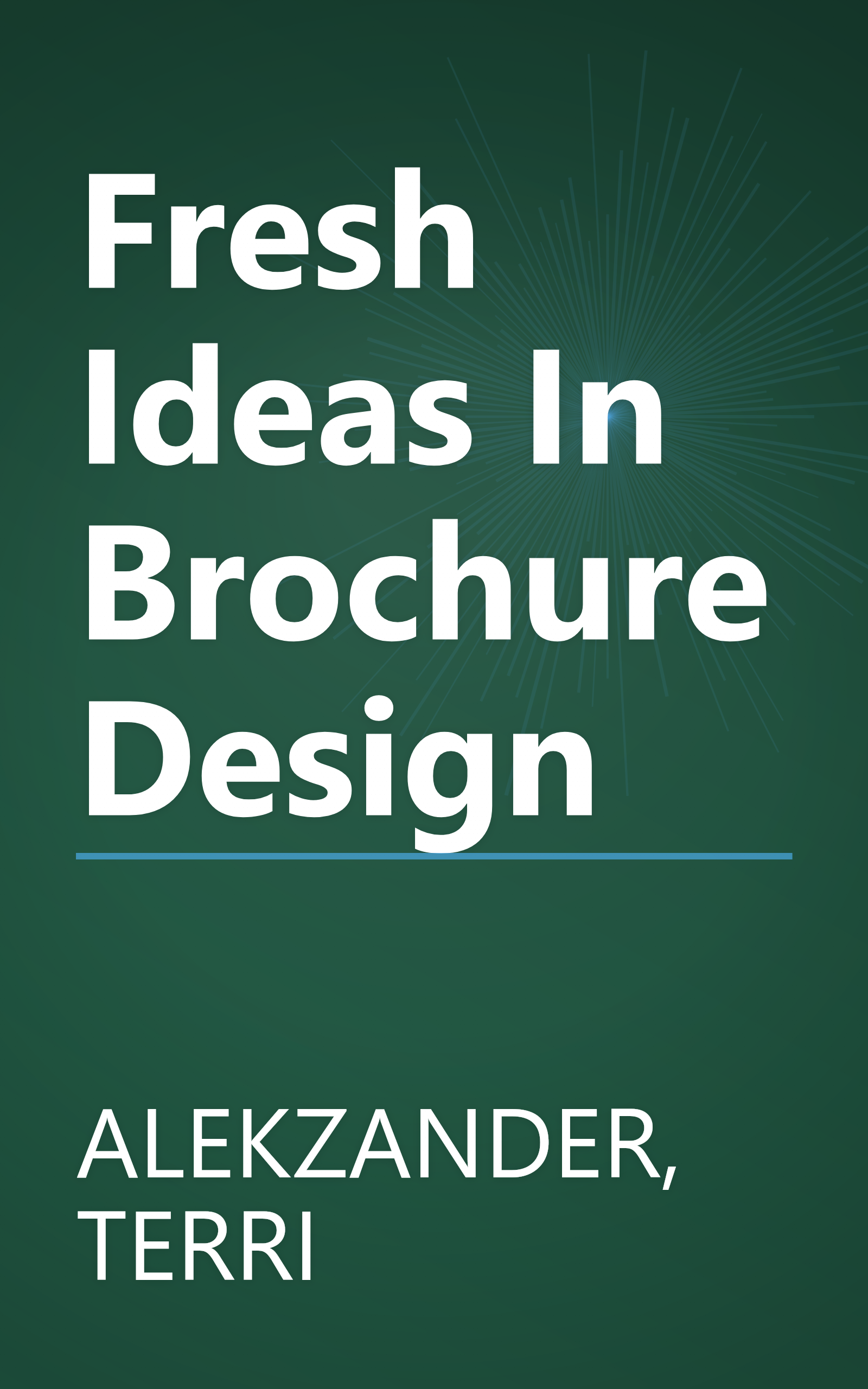 Fresh Ideas In Brochure Design book cover