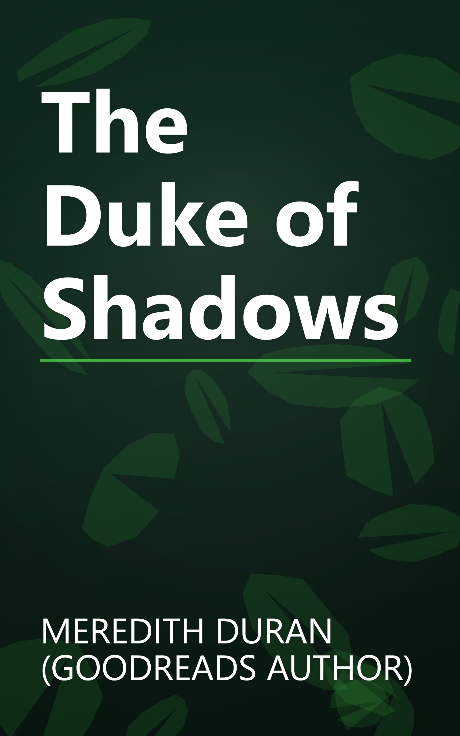 The Duke of Shadows book cover