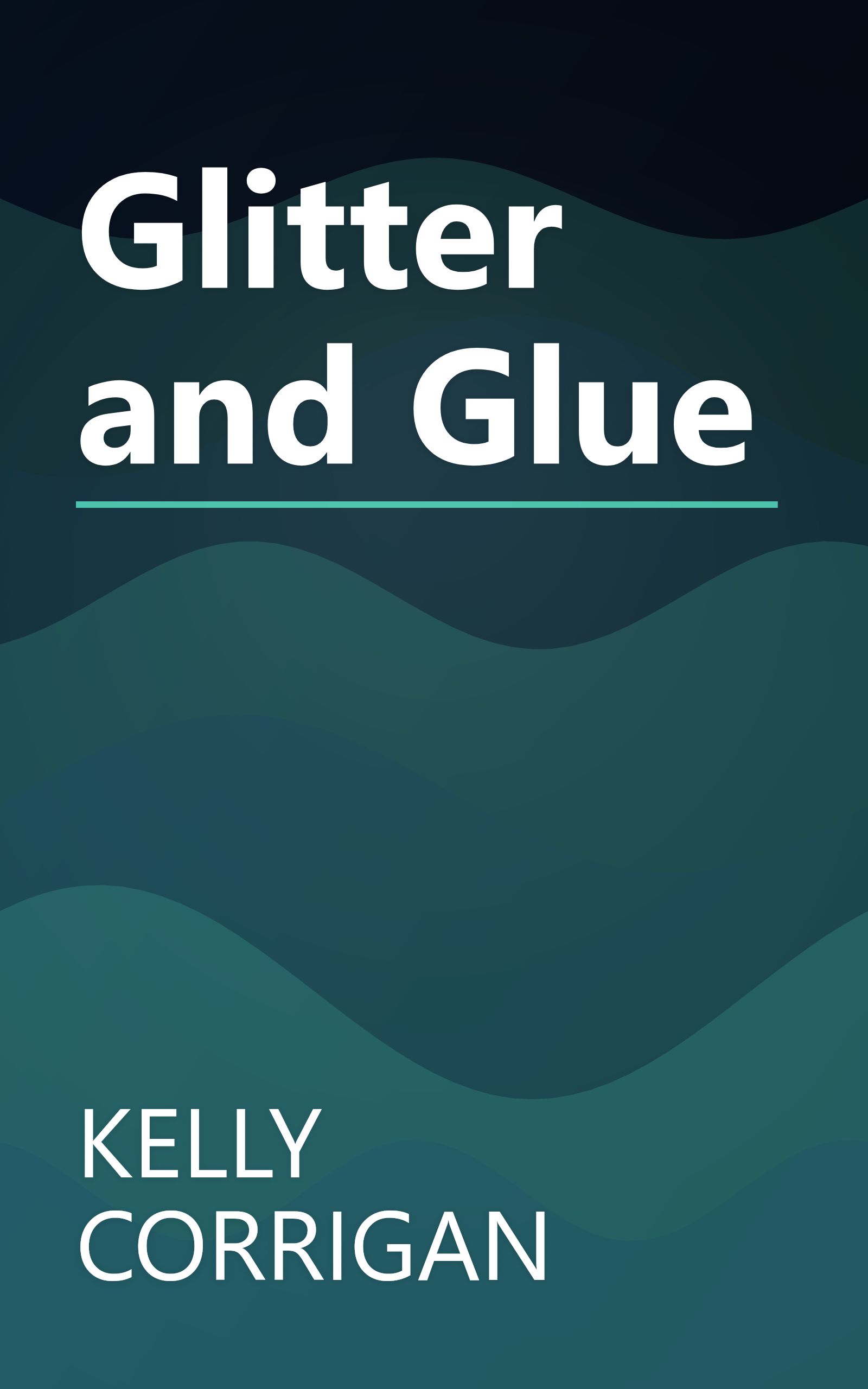 Glitter and Glue book cover