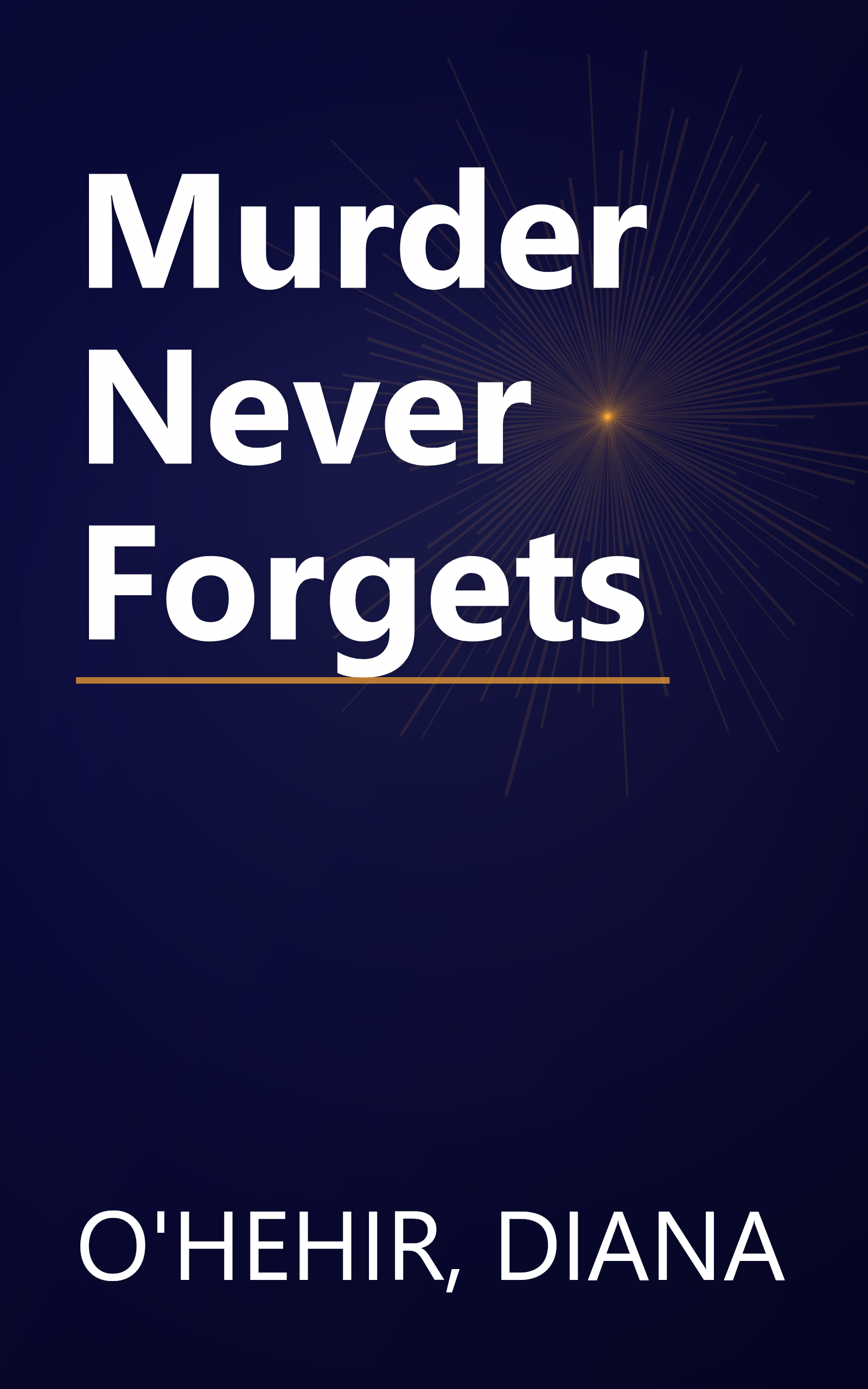 Murder Never Forgets book cover