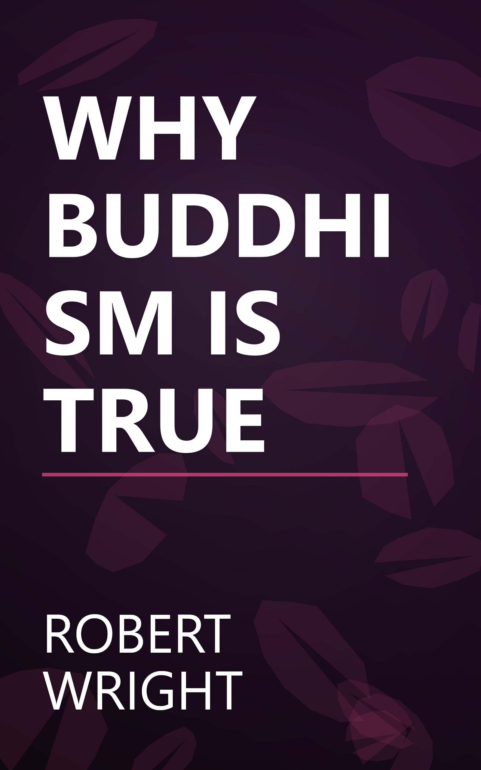 WHY BUDDHISM IS TRUE book cover