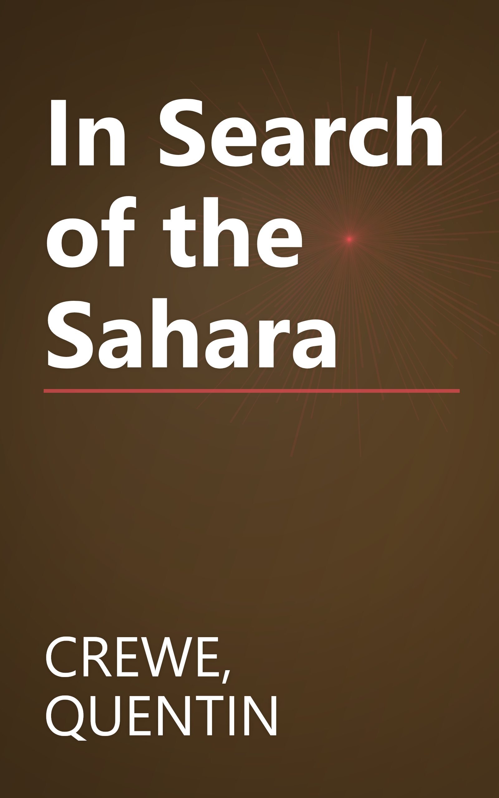 In Search of the Sahara book cover