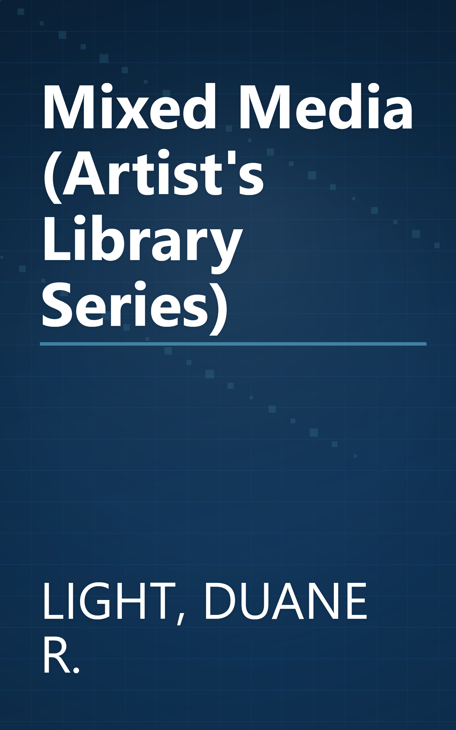 Mixed Media (Artist's Library Series) book cover