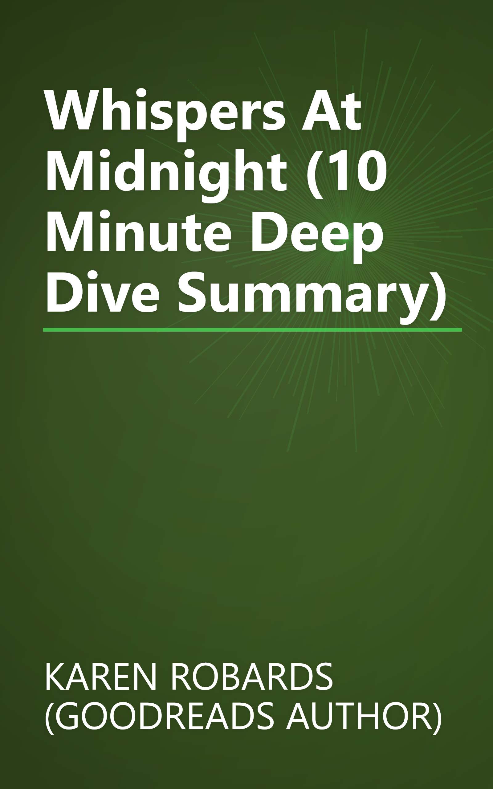 Whispers At Midnight (10 Minute   Deep Dive Summary) book cover
