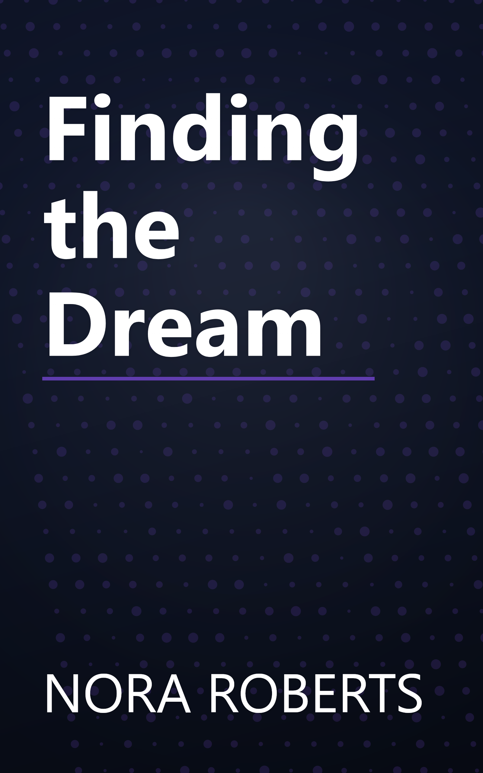 Finding the Dream book cover