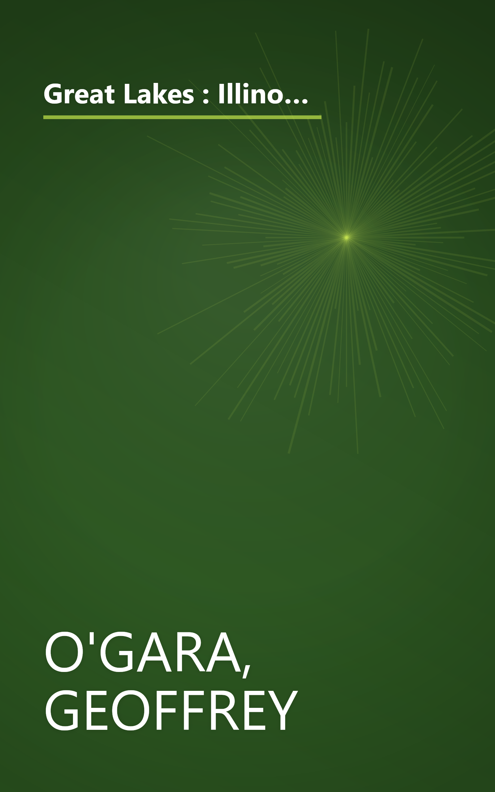 Great Lakes : Illinois, Indiana, Ohio, Michigan, Wisconsin, and Minnesota (National Geographic's Driving Guides to America) book cover