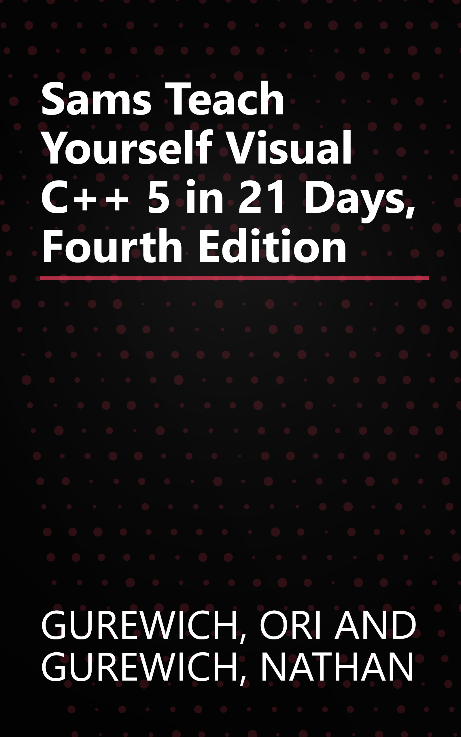 Sams Teach Yourself Visual C++ 5 in 21 Days, Fourth Edition book cover