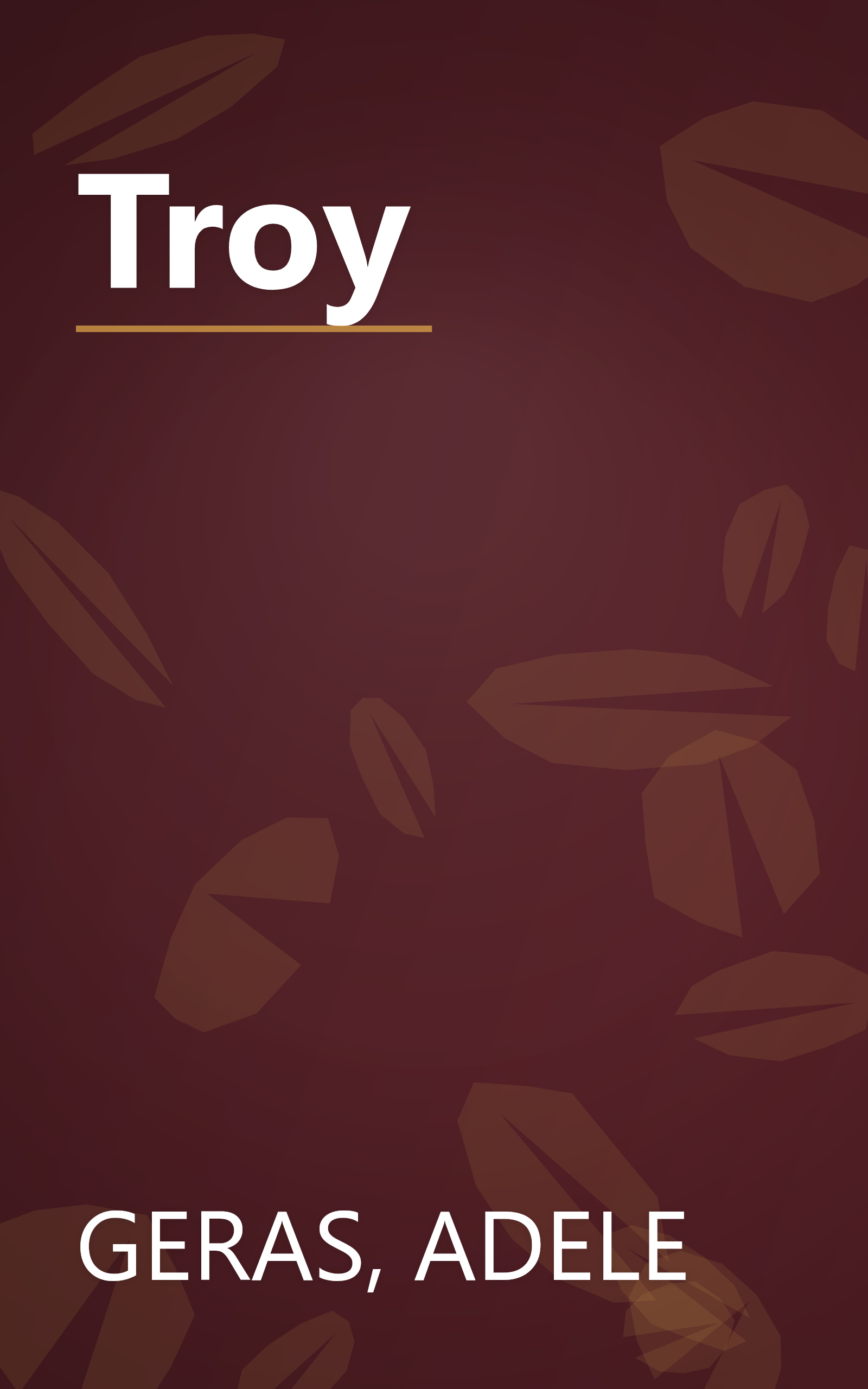Troy book cover
