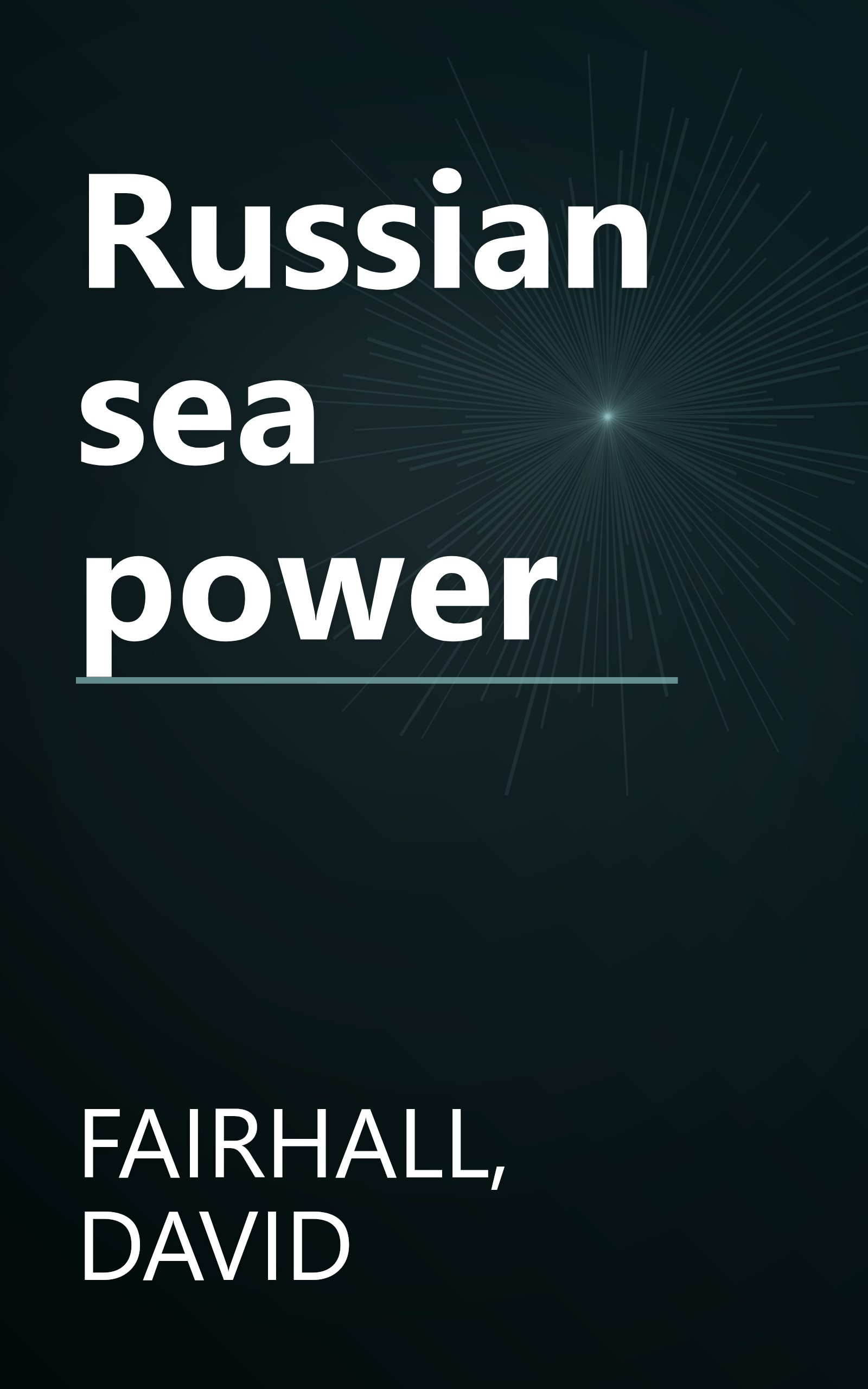 Russian sea power book cover