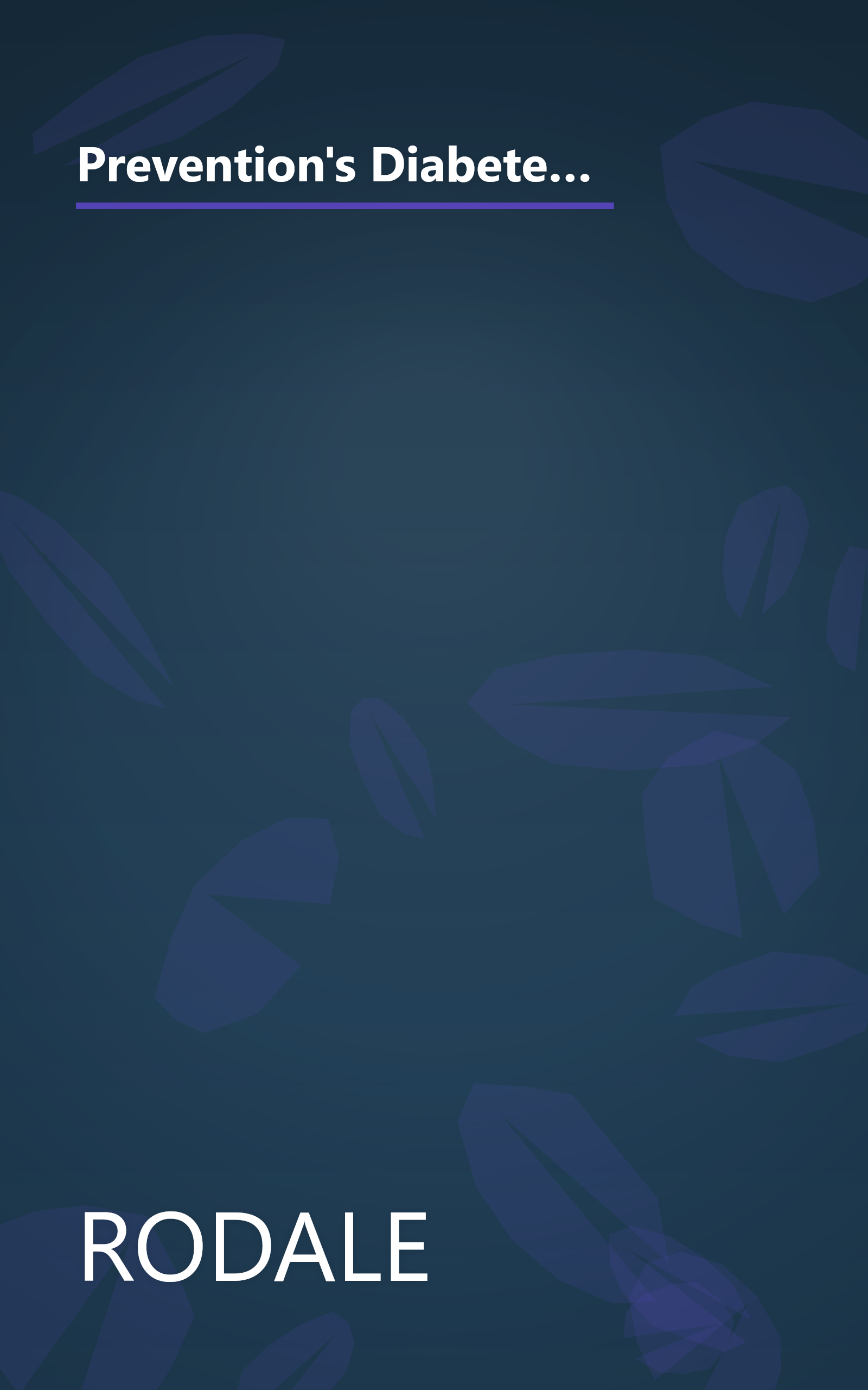 Prevention's Diabetes Diet Cookbook: Discover the New Fiber-Full Eating Plan for Weight Loss: By the Editors of Prevention Magazine with Ann Fittante by Ann Fittante (2007) Hardcover book cover