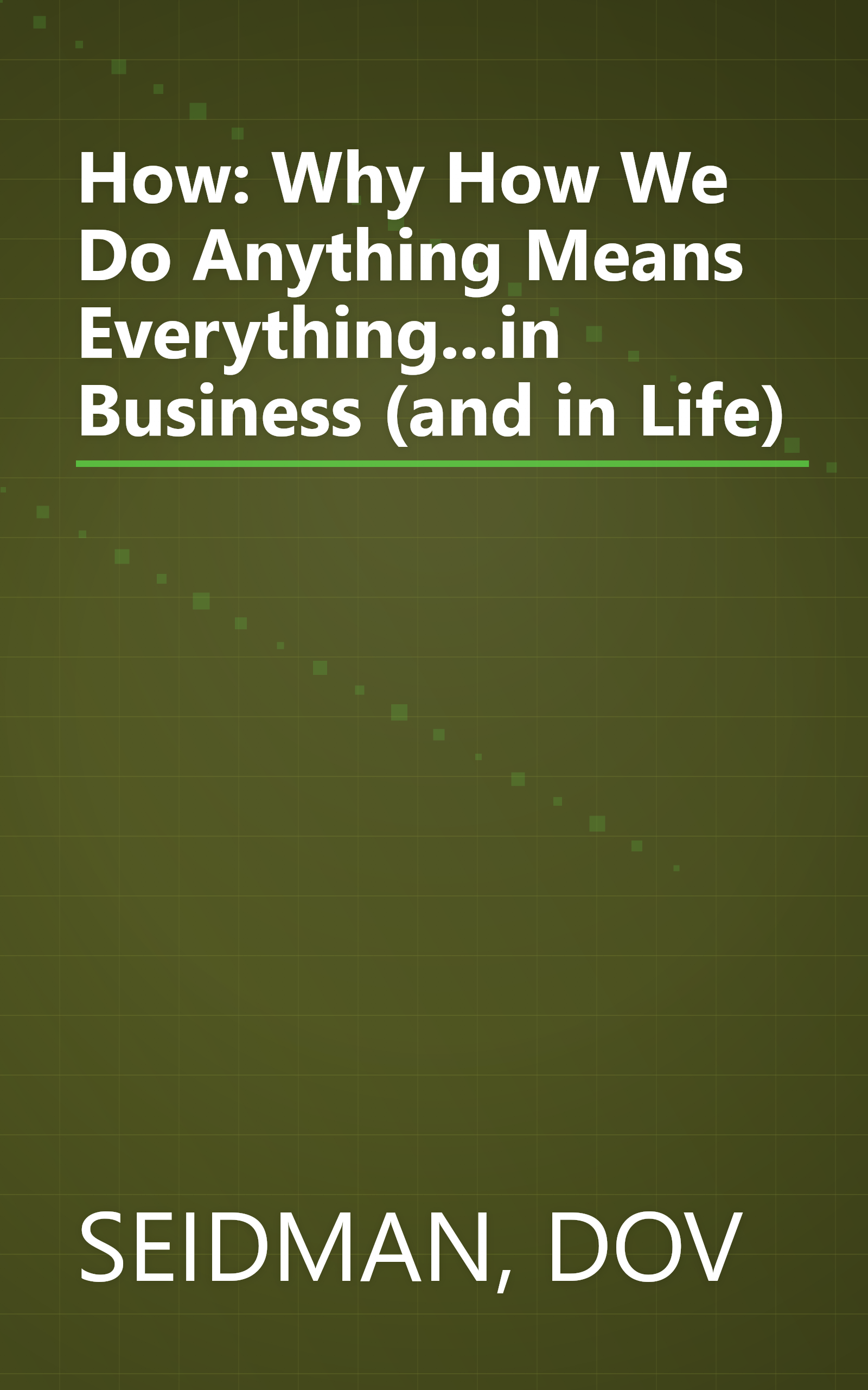 How: Why How We Do Anything Means Everything...in Business (and in Life) book cover