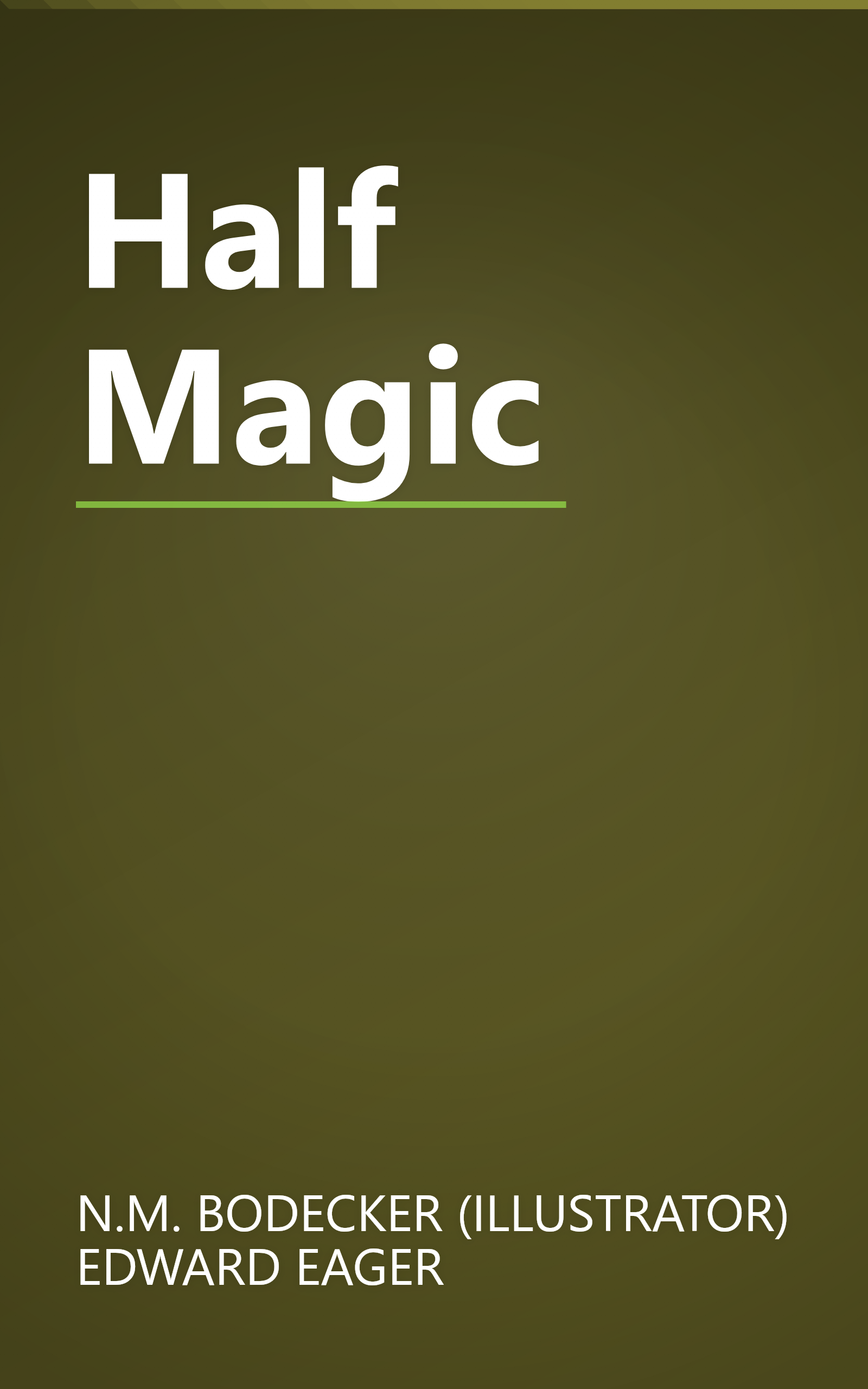 Half Magic book cover