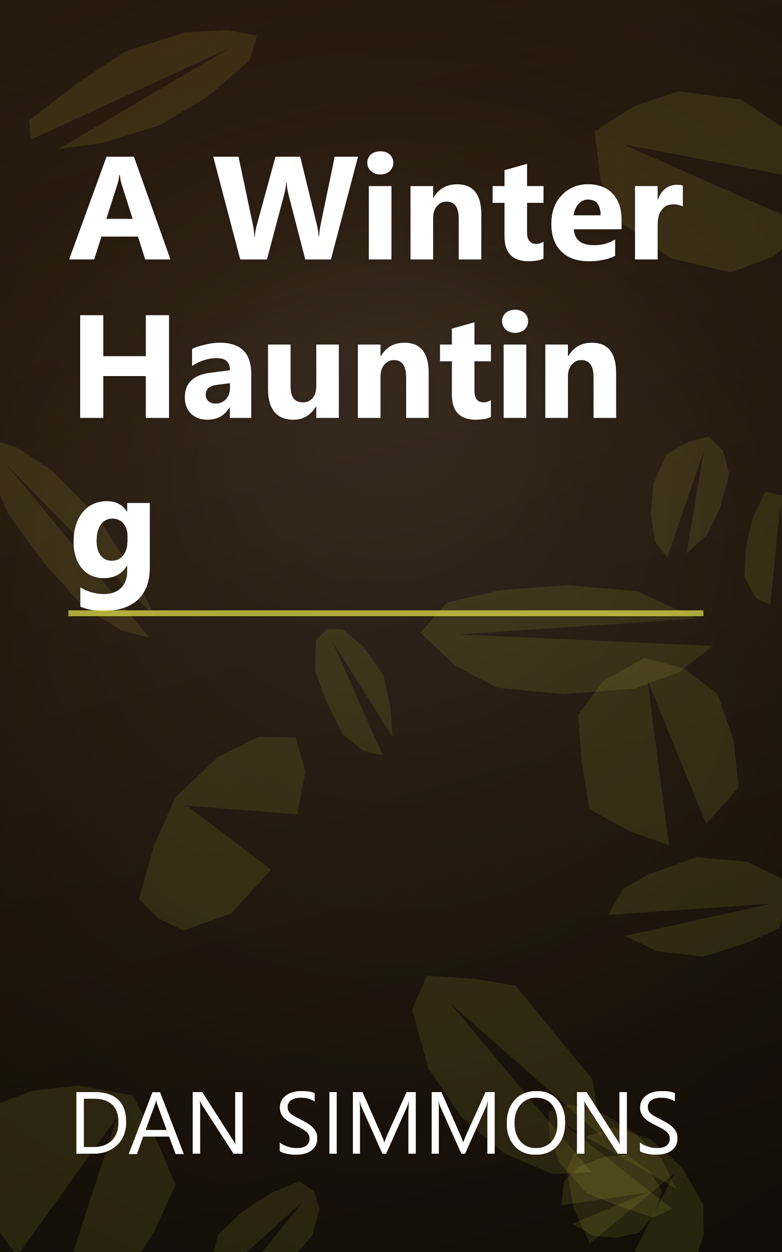 A Winter Haunting book cover