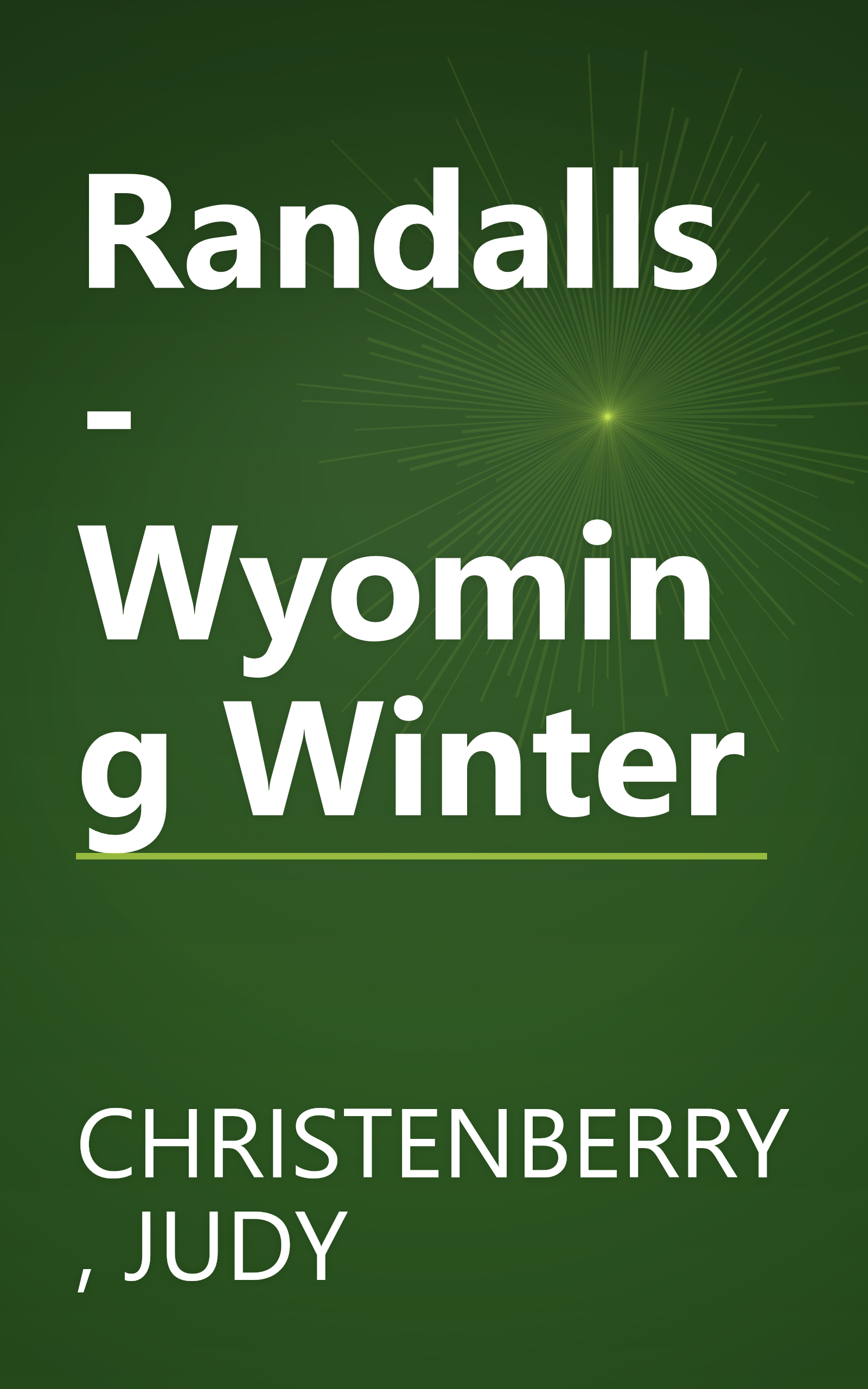 Randalls - Wyoming Winter book cover