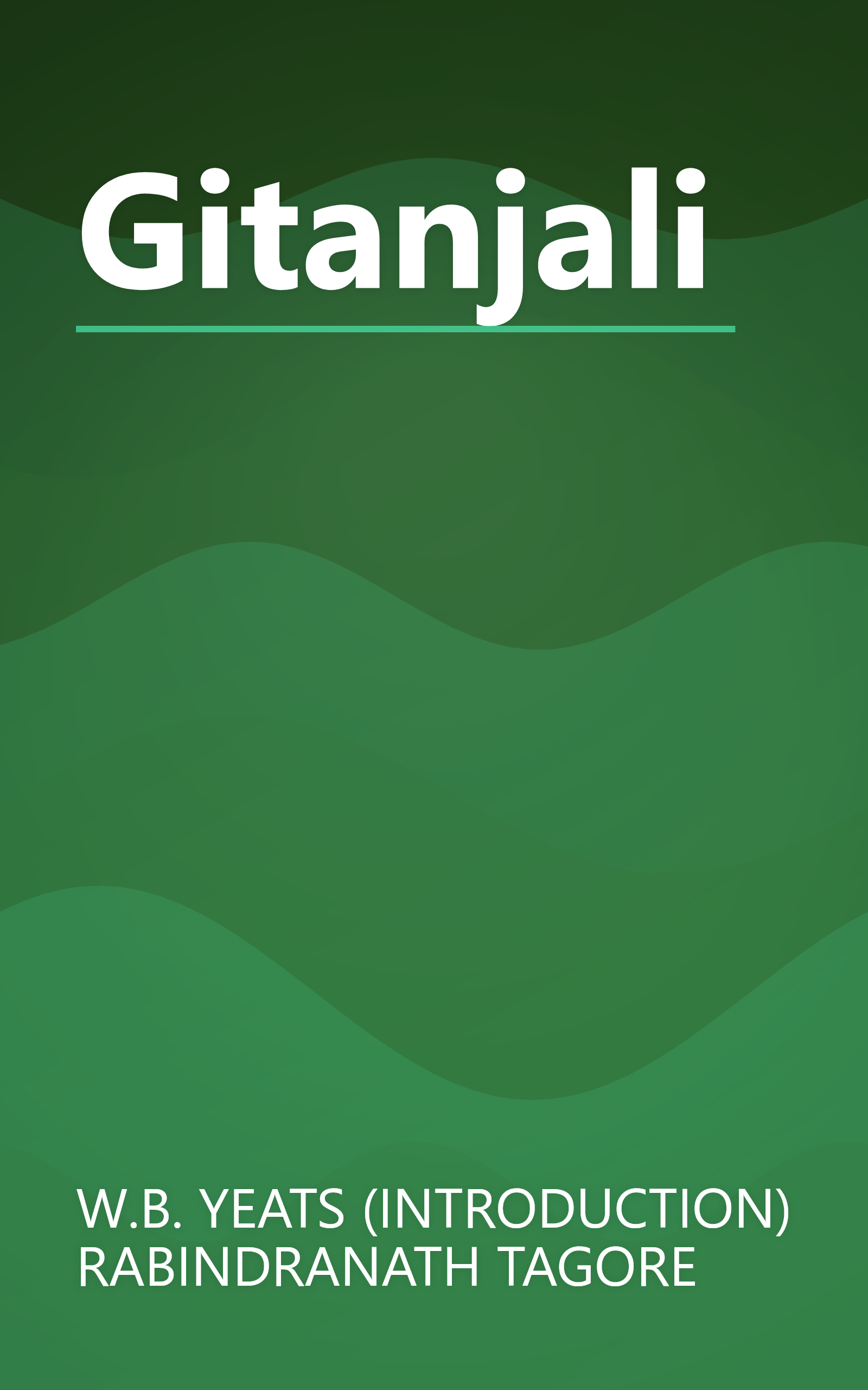 Gitanjali book cover