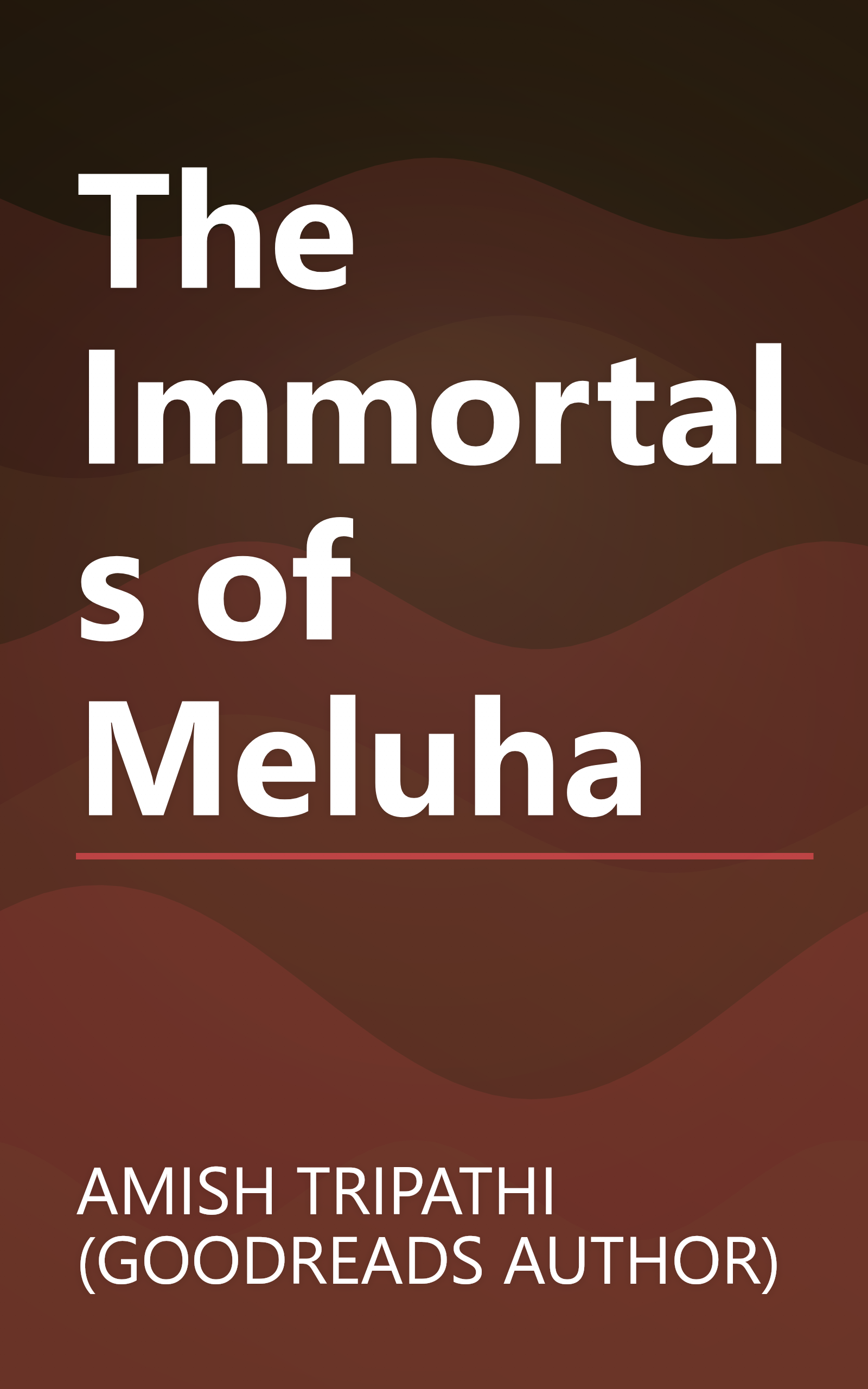 The Immortals of Meluha book cover