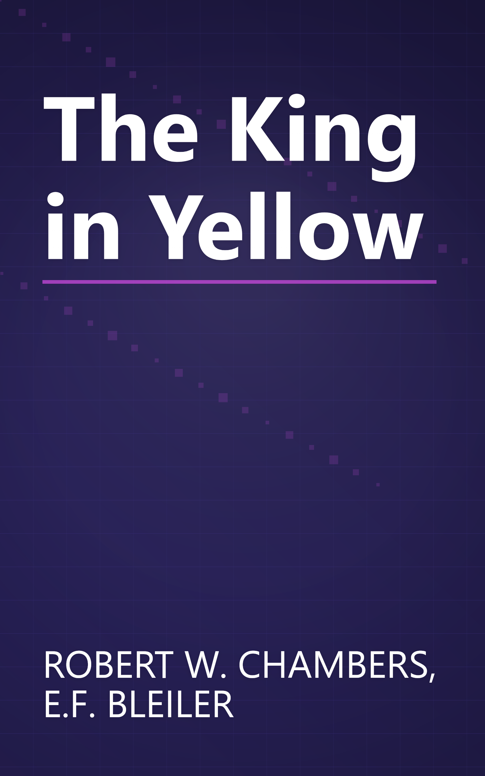 The King in Yellow book cover