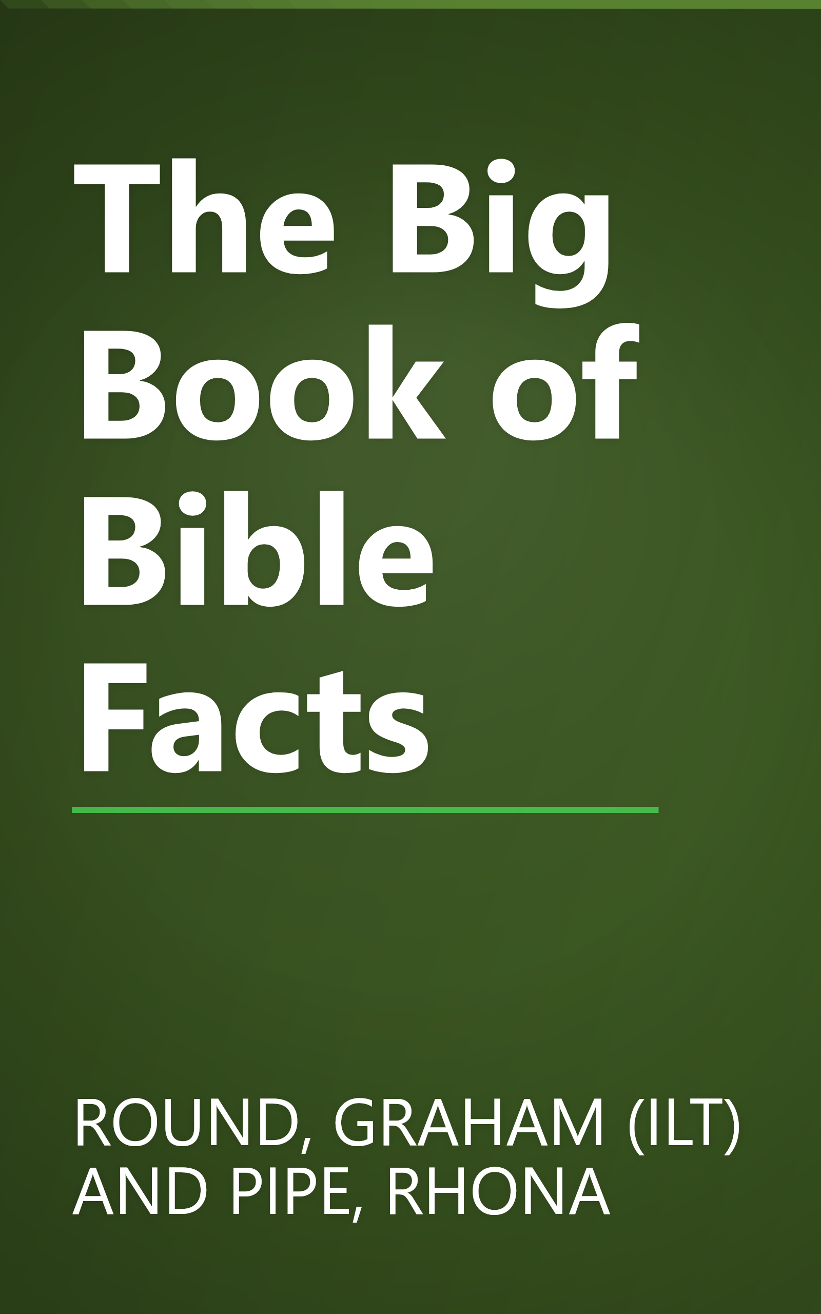 The Big Book of Bible Facts book cover