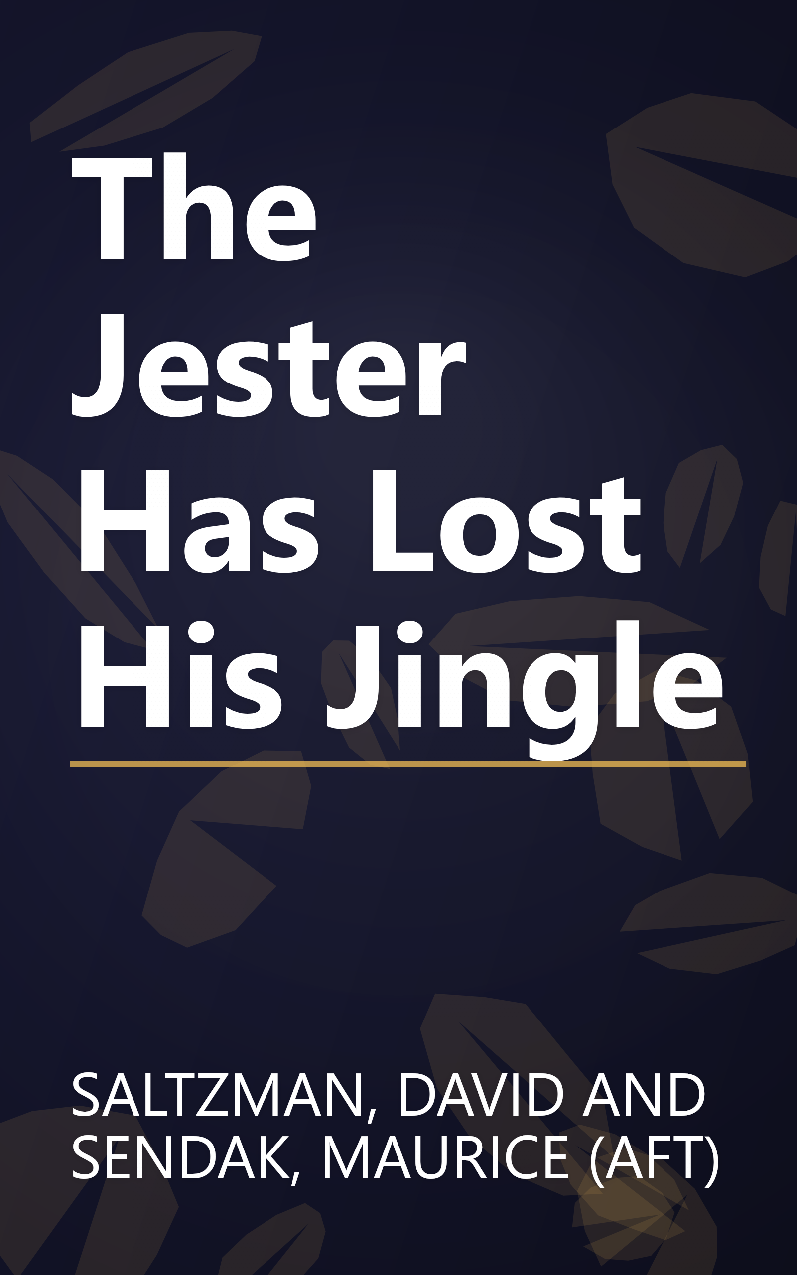 The Jester Has Lost His Jingle book cover
