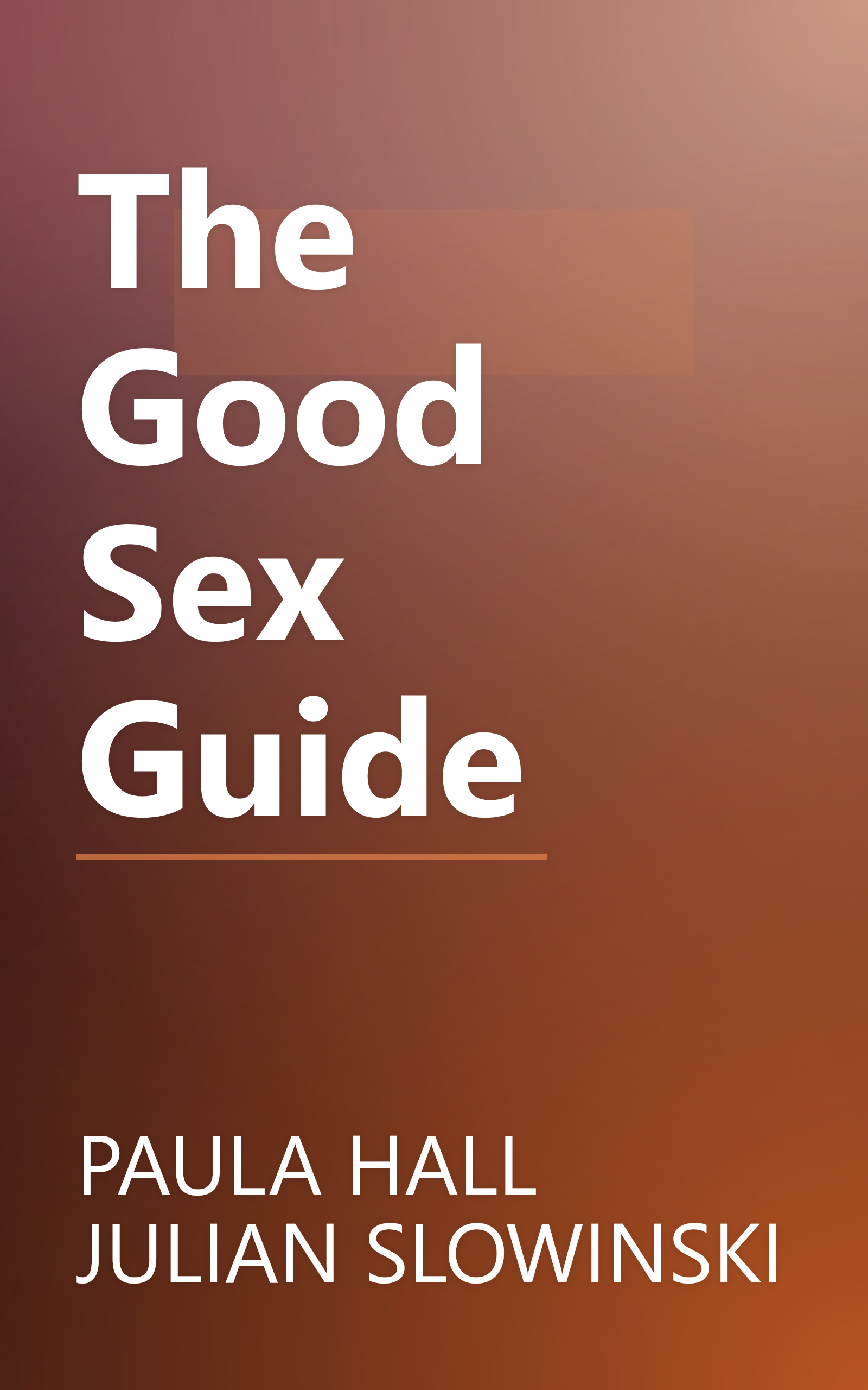 The Good Sex Guide book cover