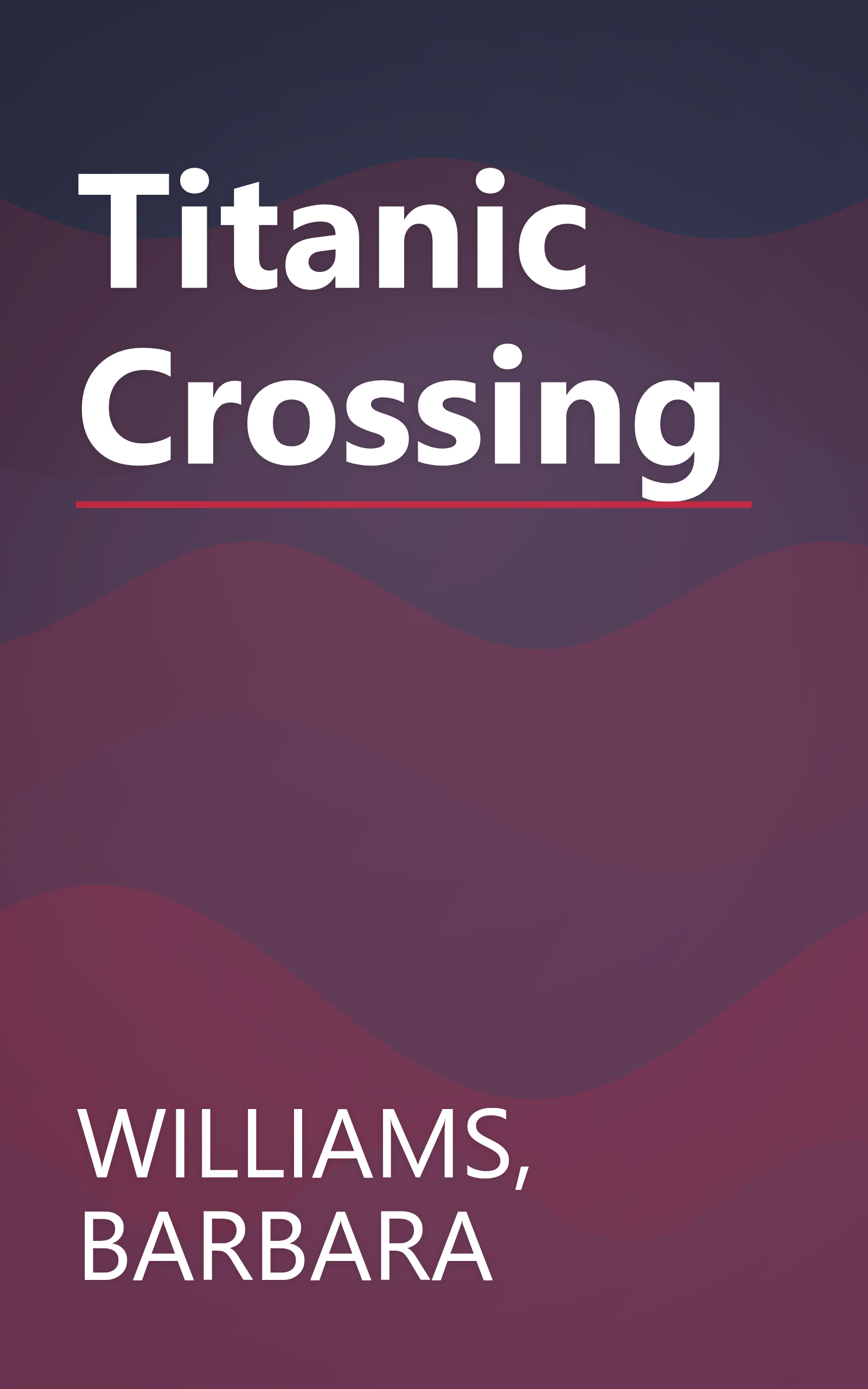 Titanic Crossing book cover