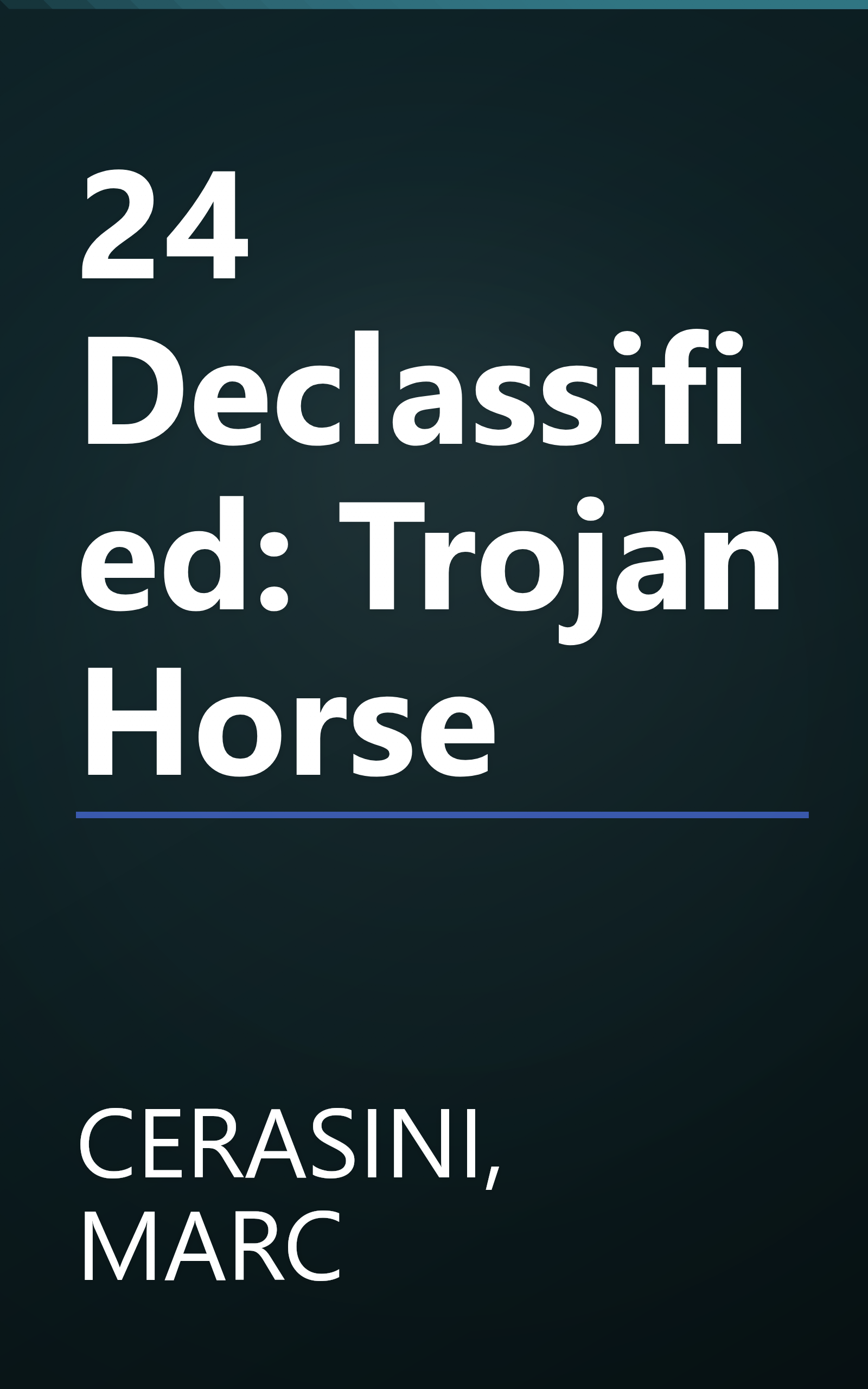 24 Declassified: Trojan Horse book cover