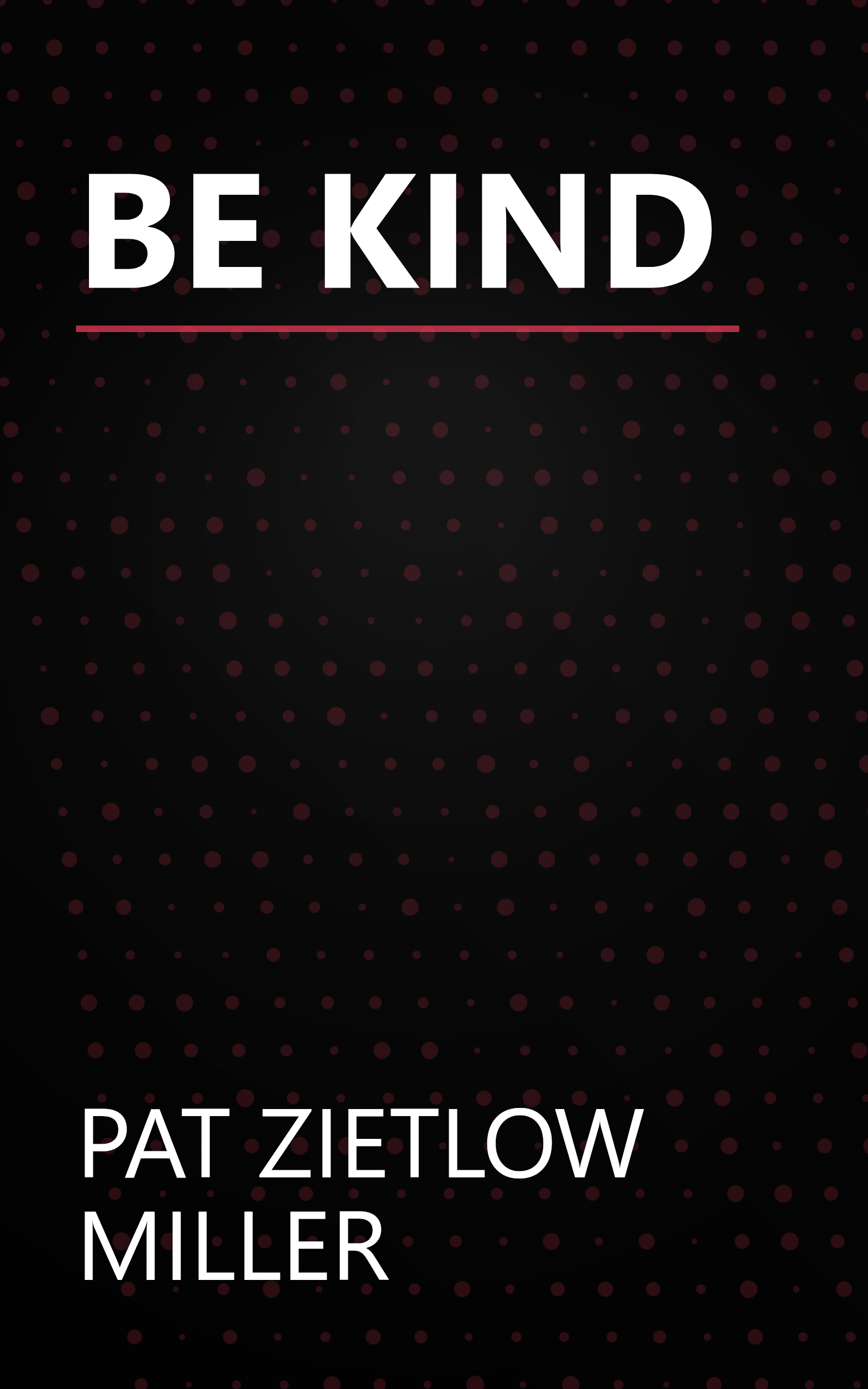 BE KIND book cover