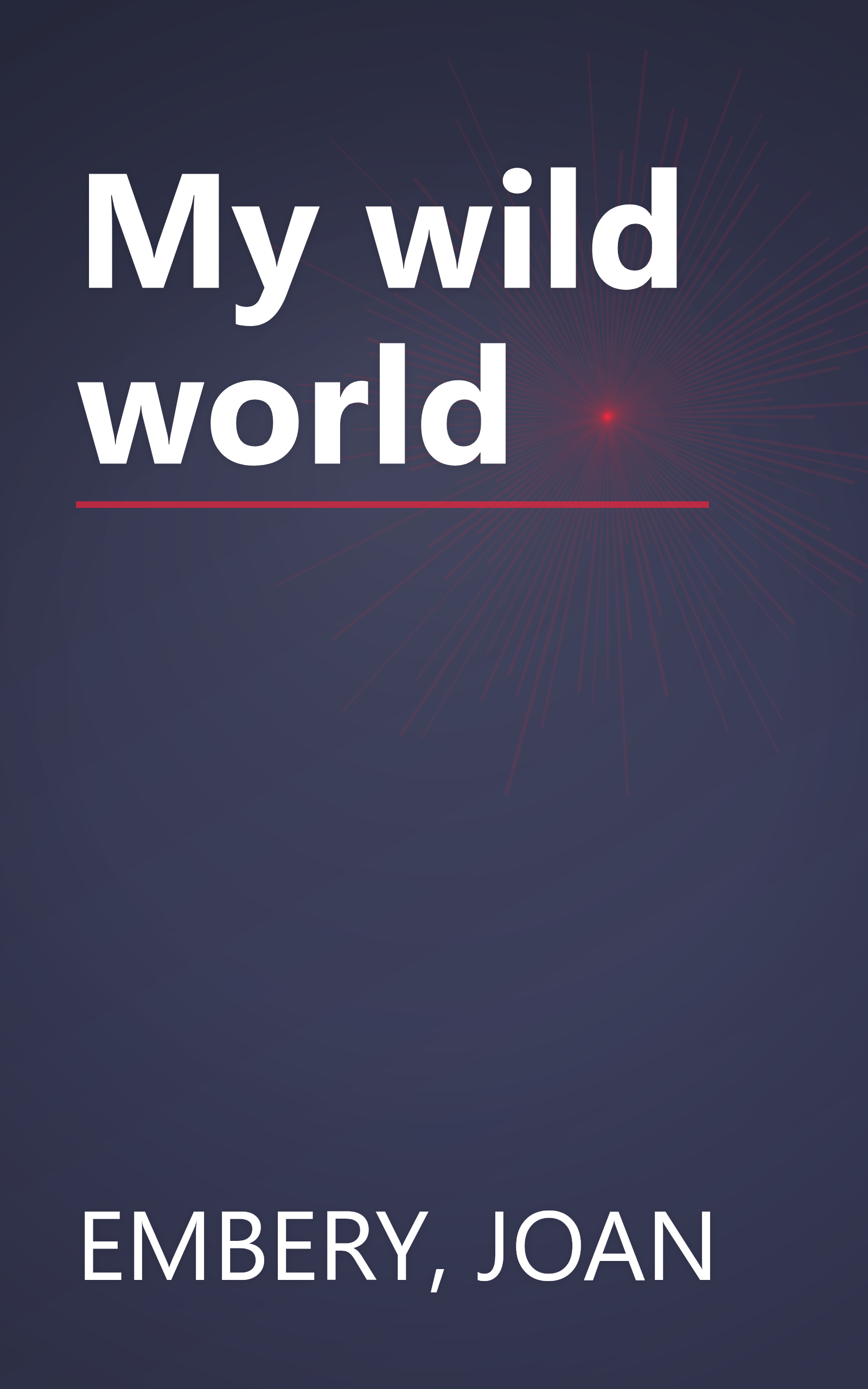 My wild world book cover