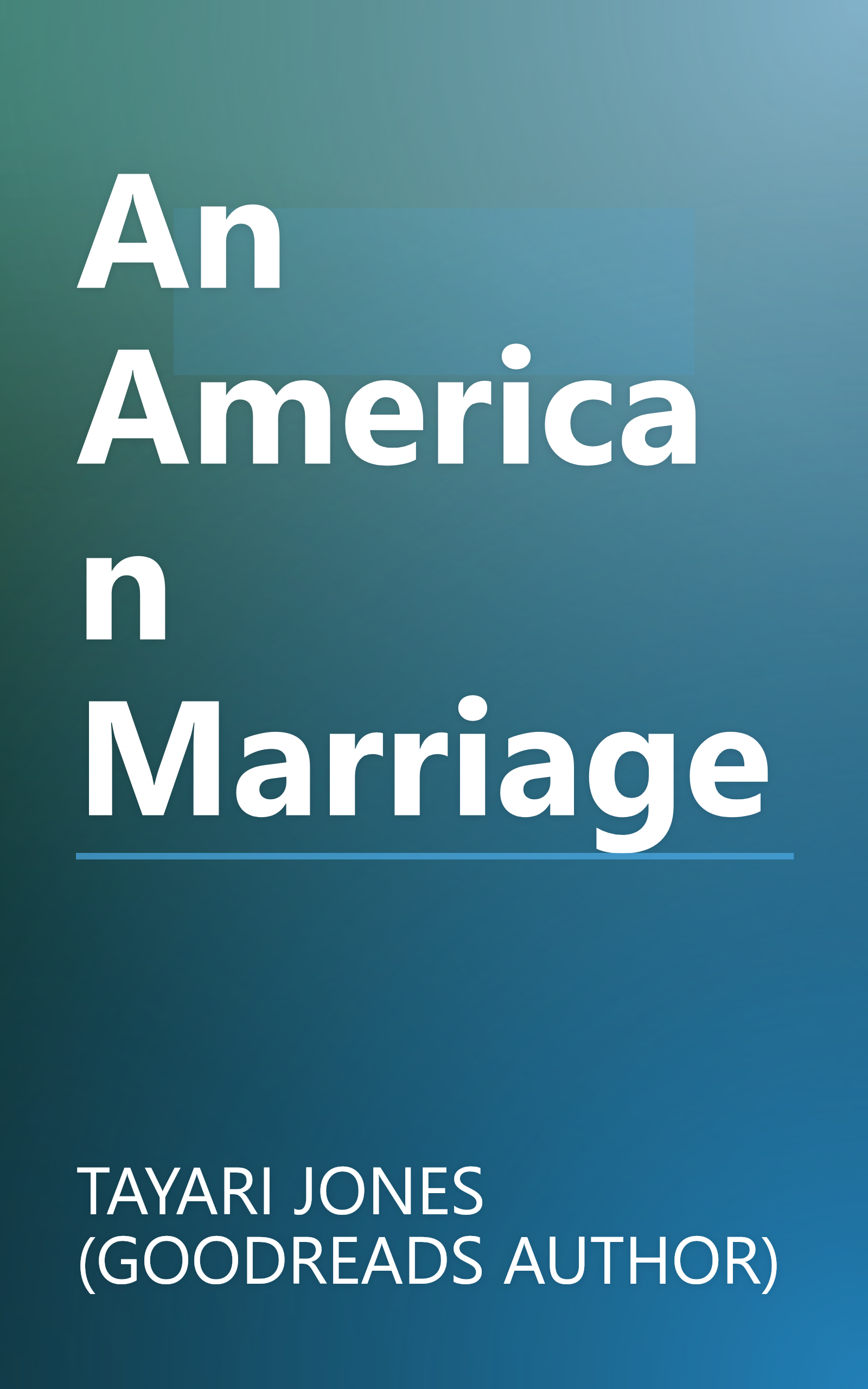 An American Marriage book cover