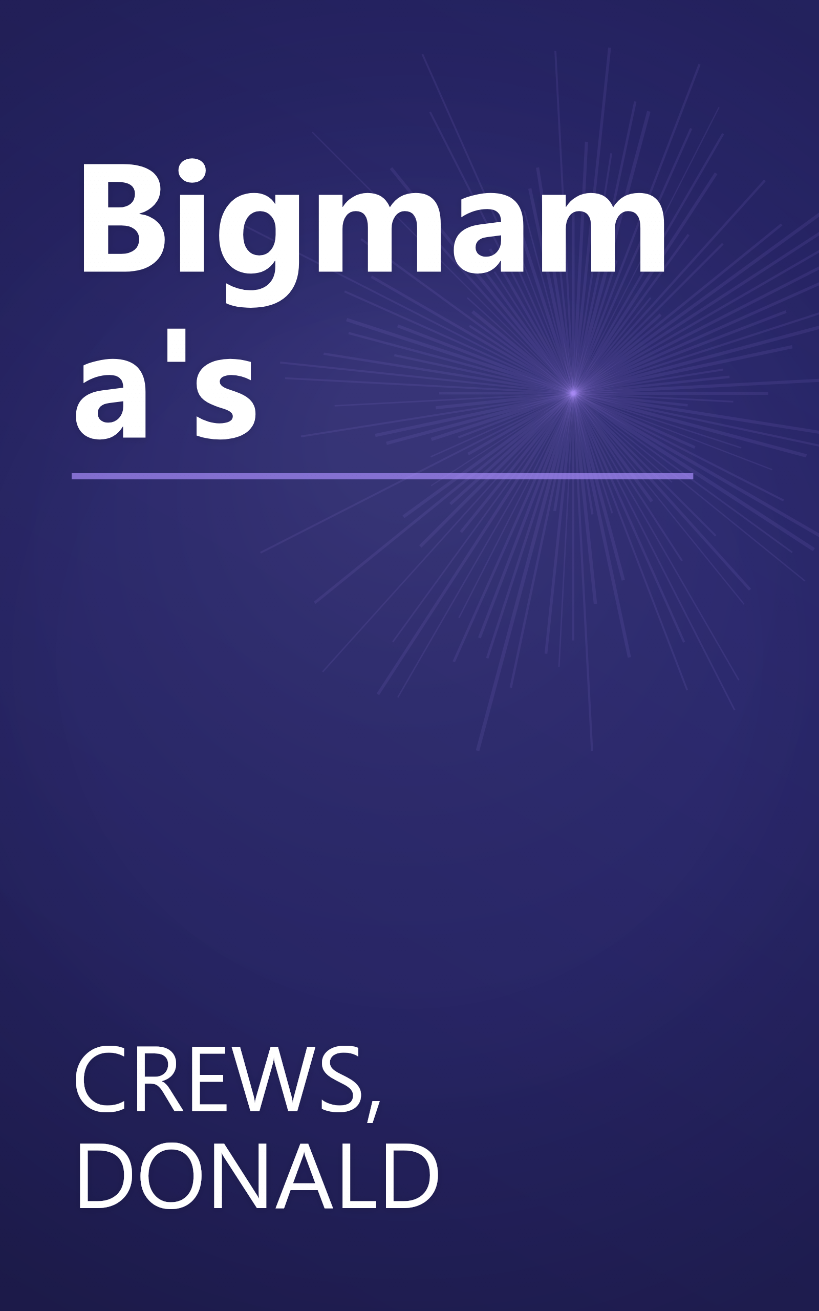 Bigmama's book cover