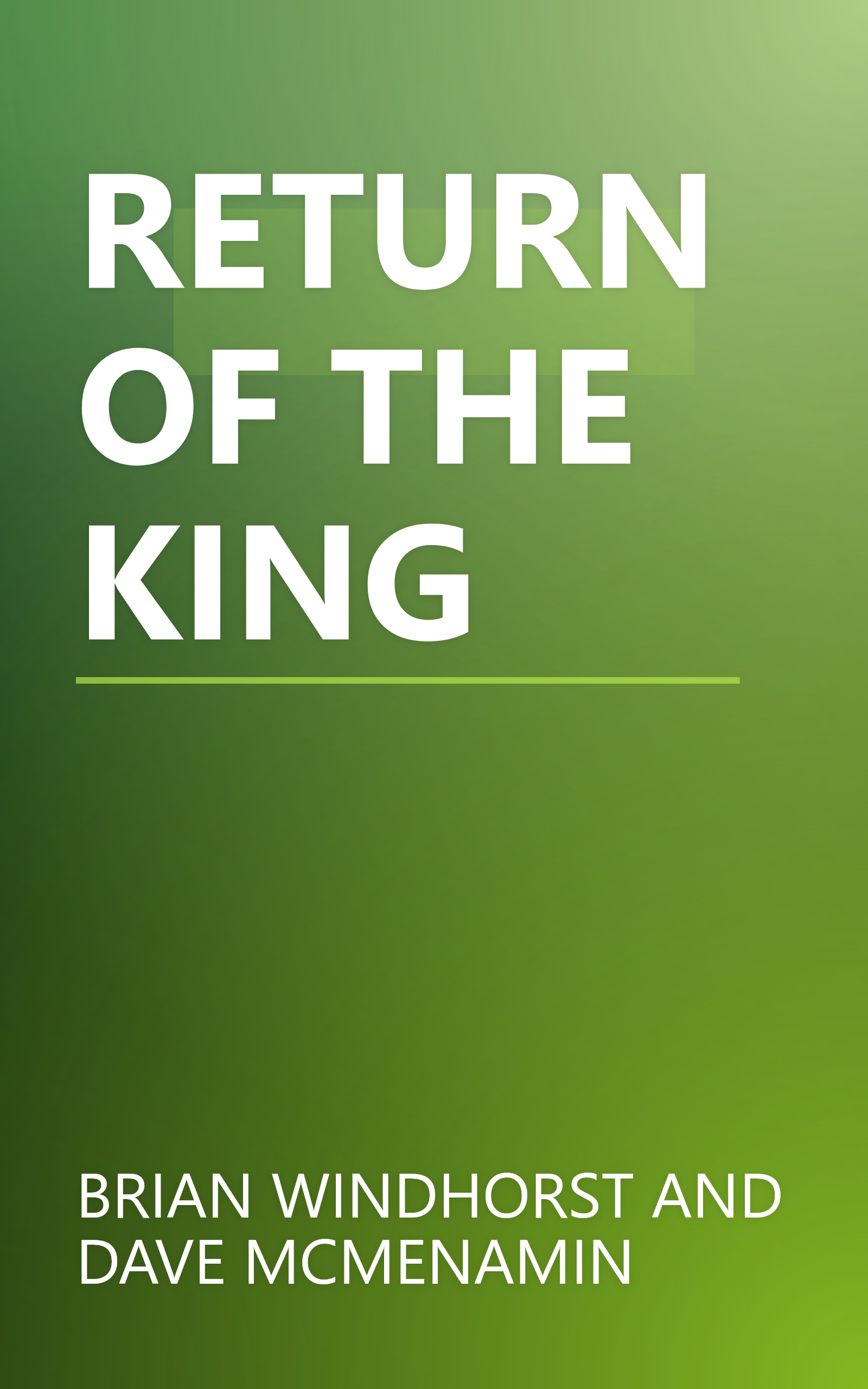 RETURN OF THE KING book cover