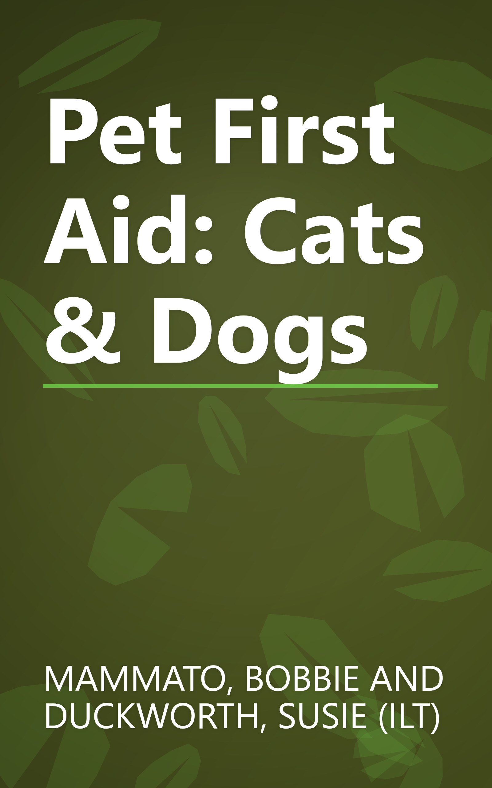 Pet First Aid: Cats & Dogs book cover