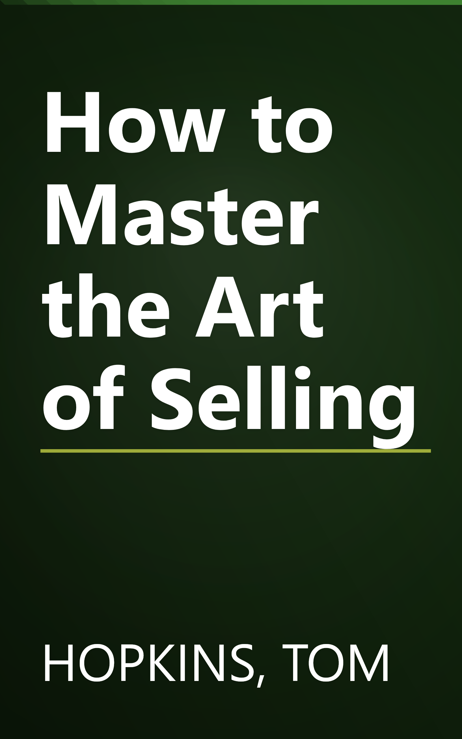 How to Master the Art of Selling book cover
