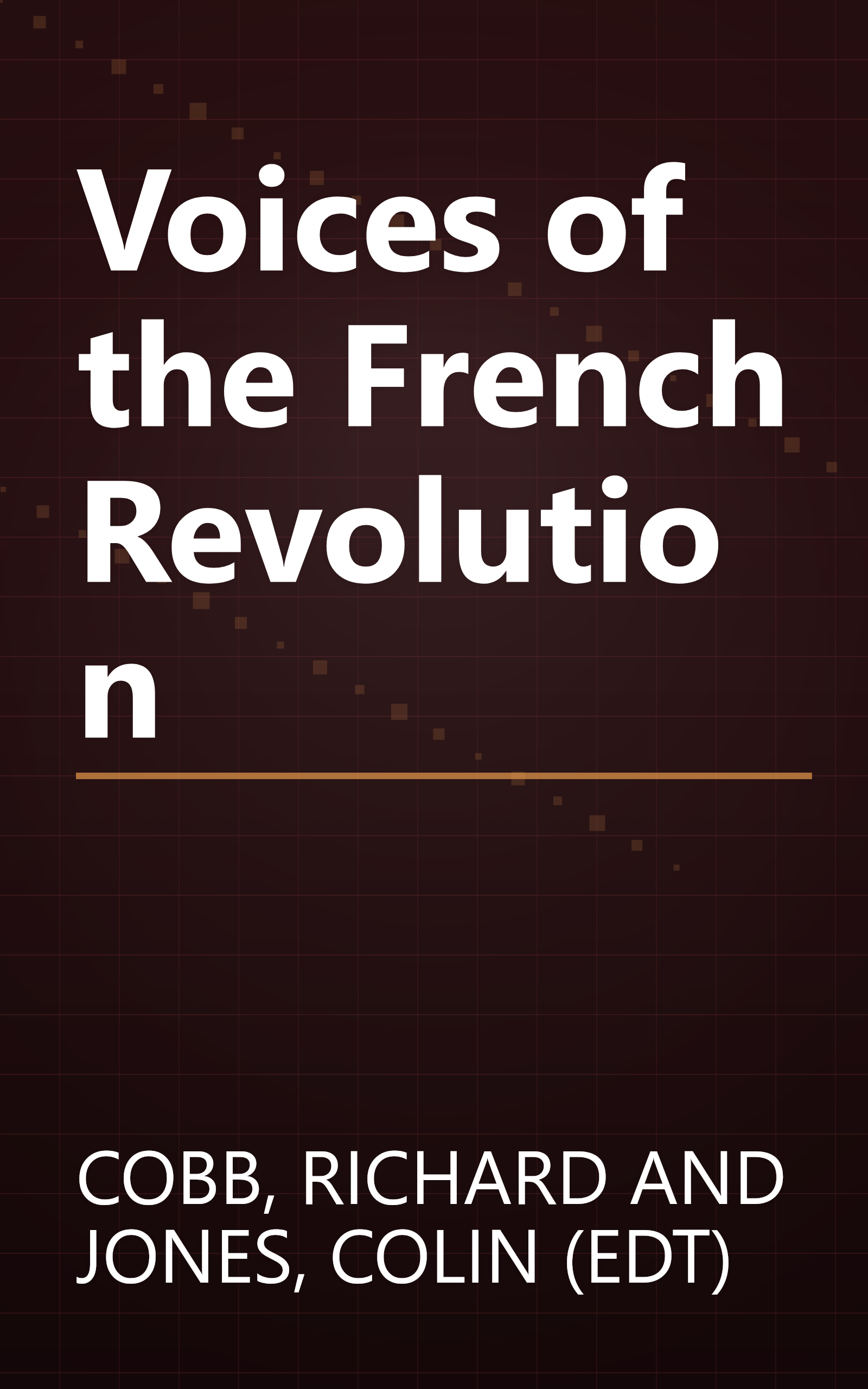 Voices of the French Revolution book cover