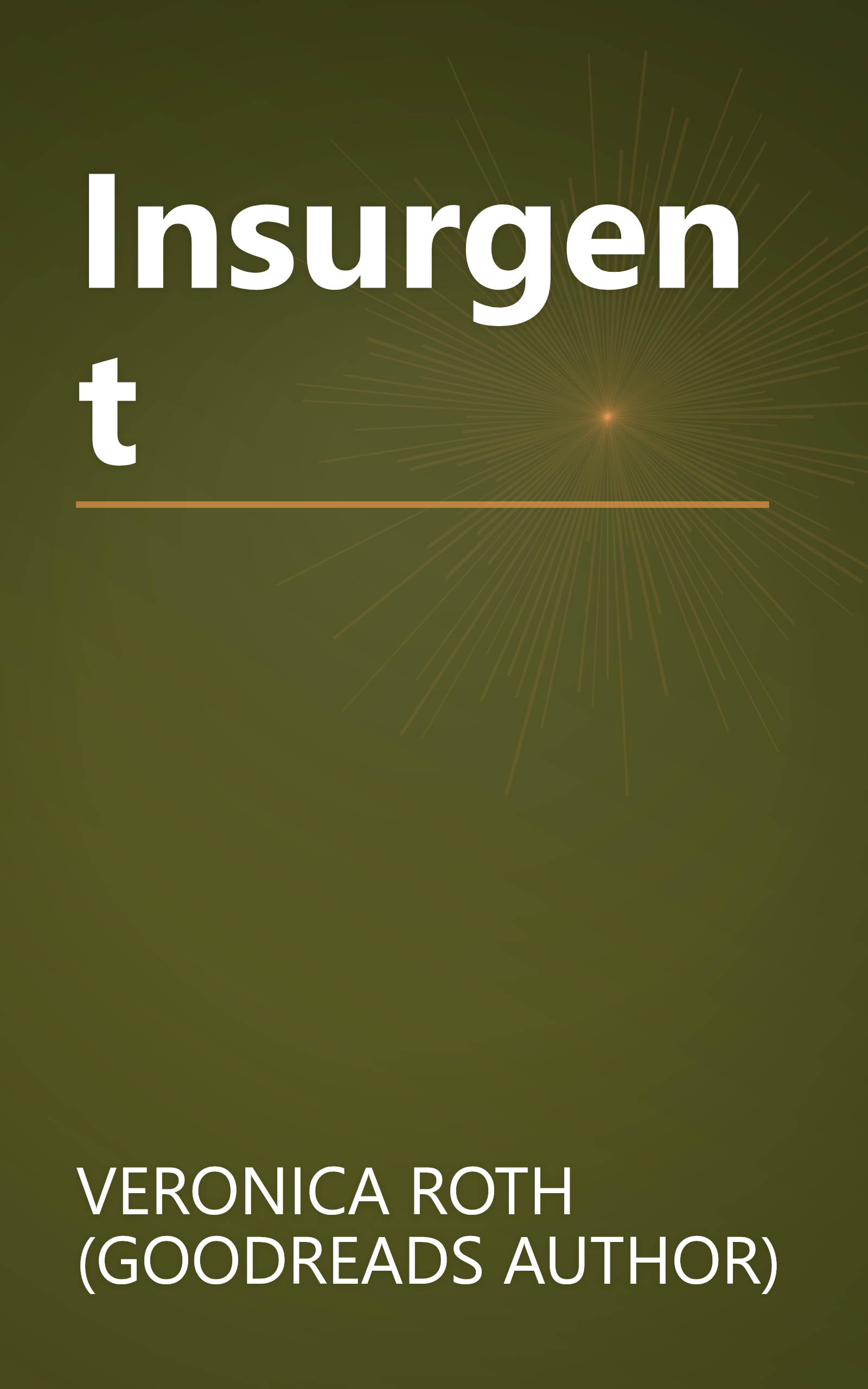 Insurgent book cover