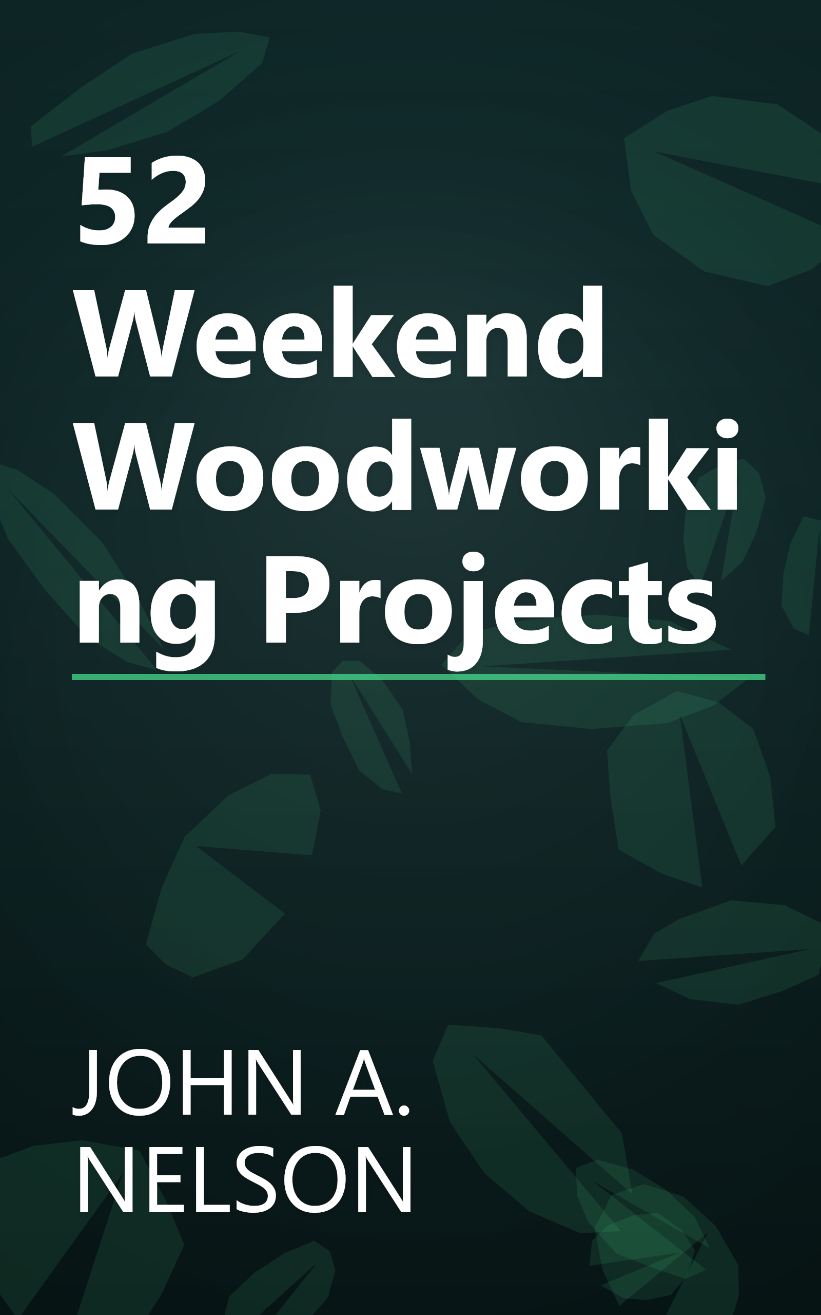 52 Weekend Woodworking Projects book cover