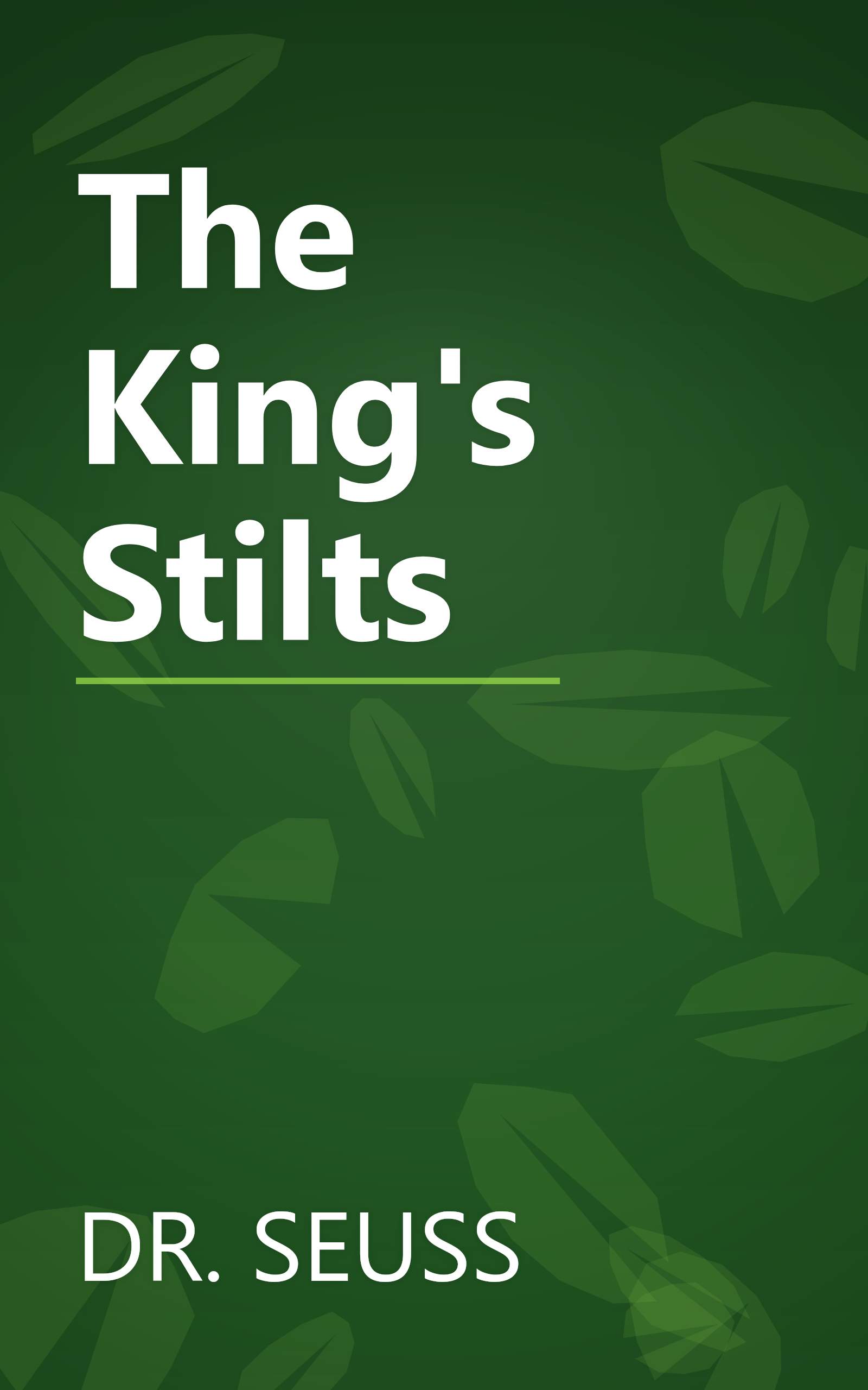 The King's Stilts book cover