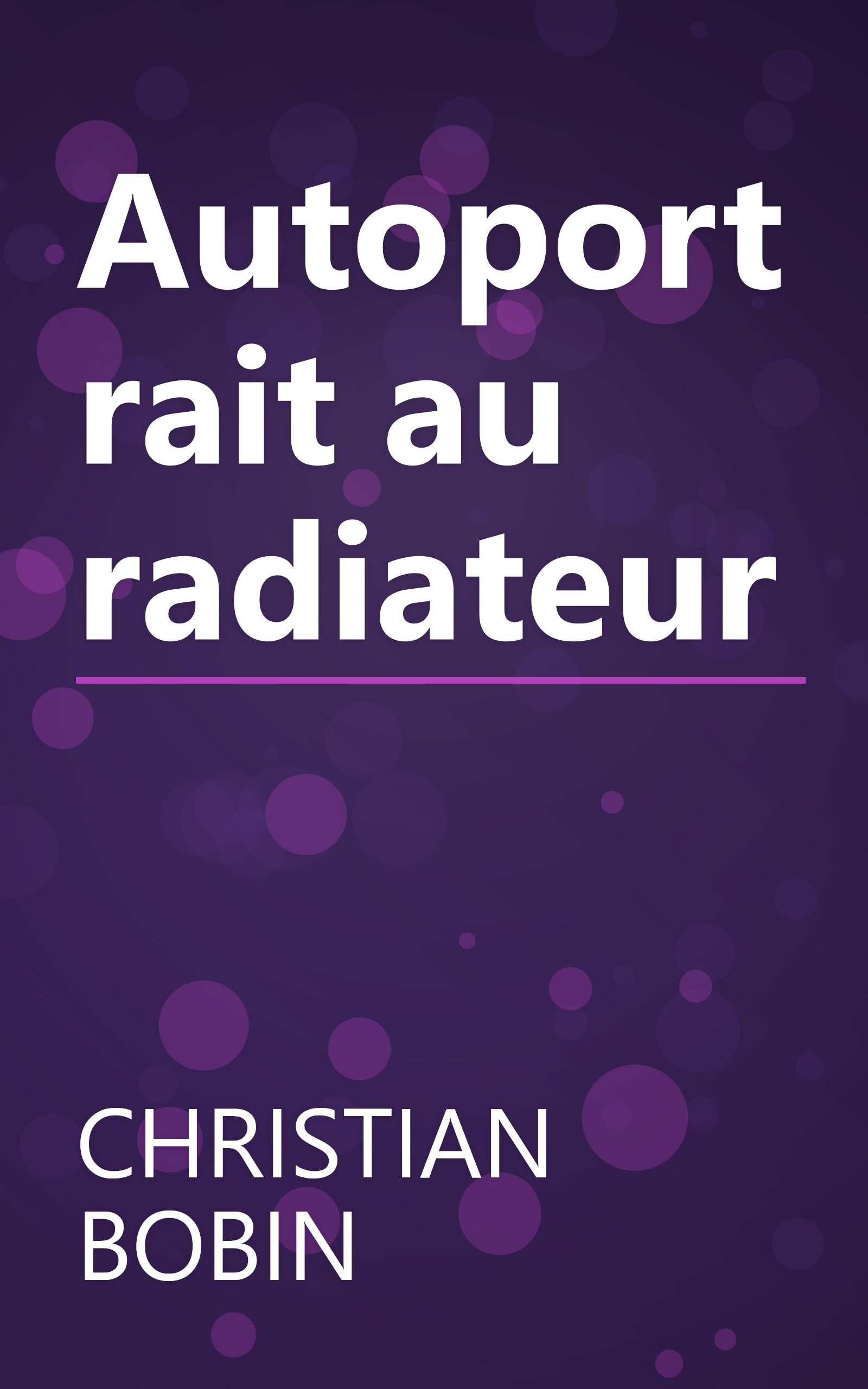 Autoportrait au radiateur book cover